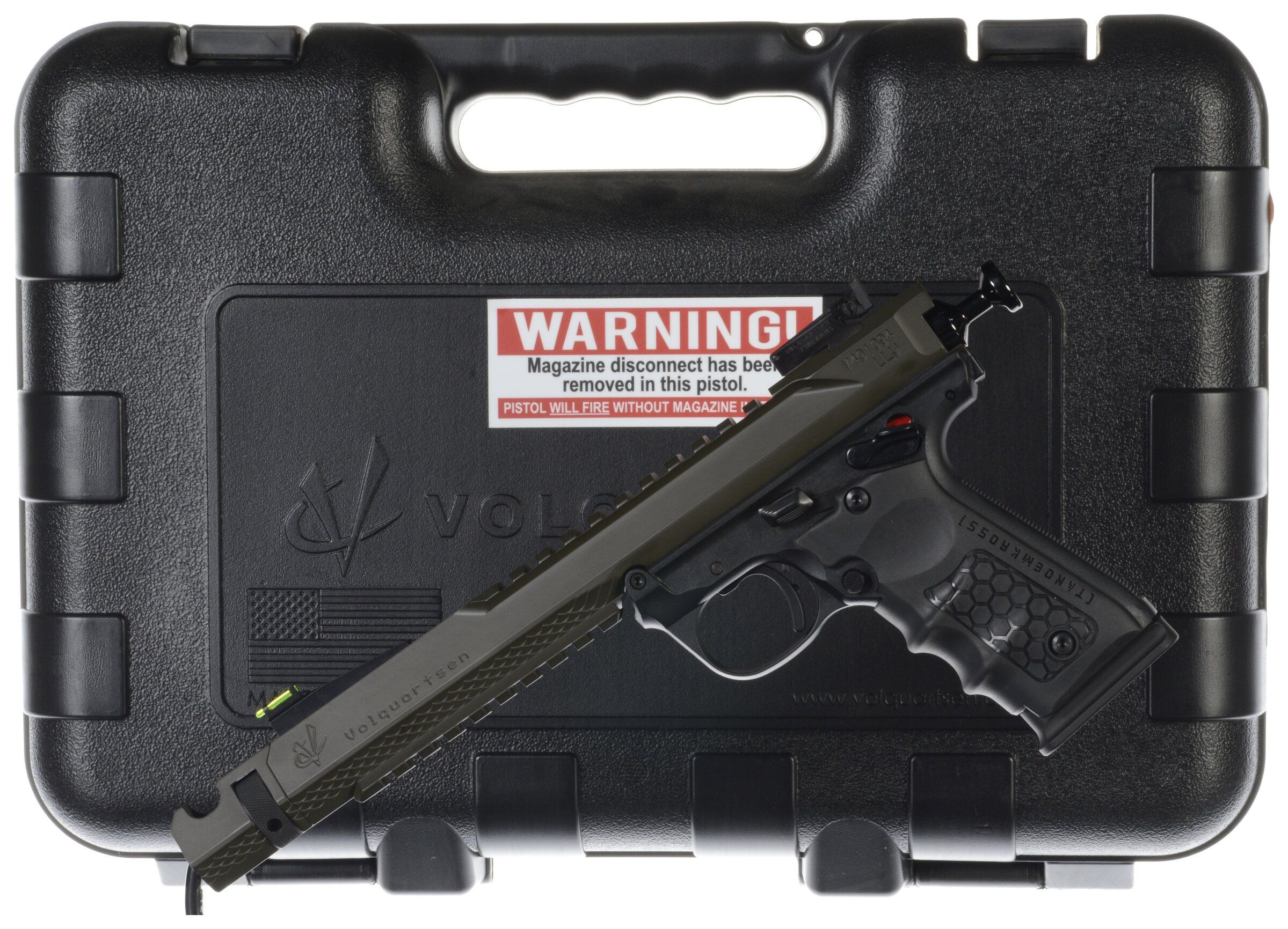 Volquartsen Black Mamba LLV Semi-Automatic Pistol with Case | Rock ...