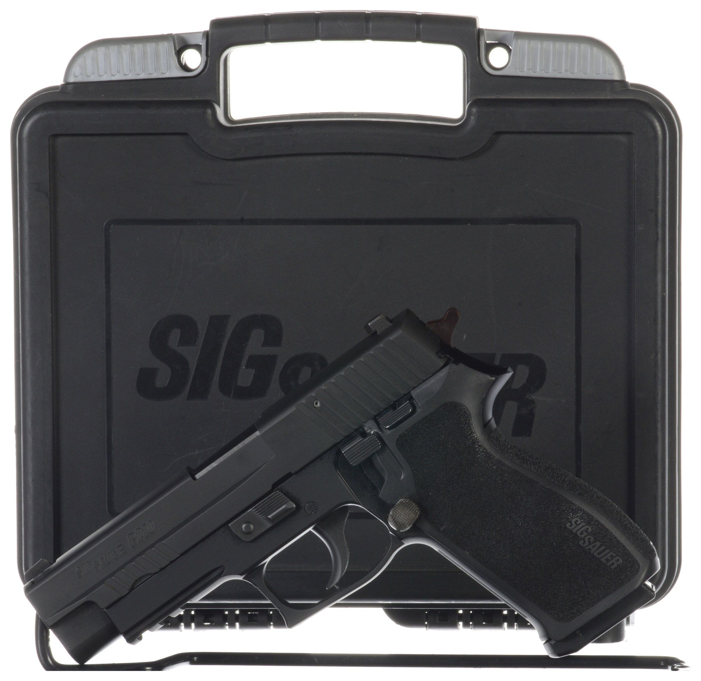 Sig Sauer Model P220 Pistol with Case and .22LR Conversion Kit | Rock ...