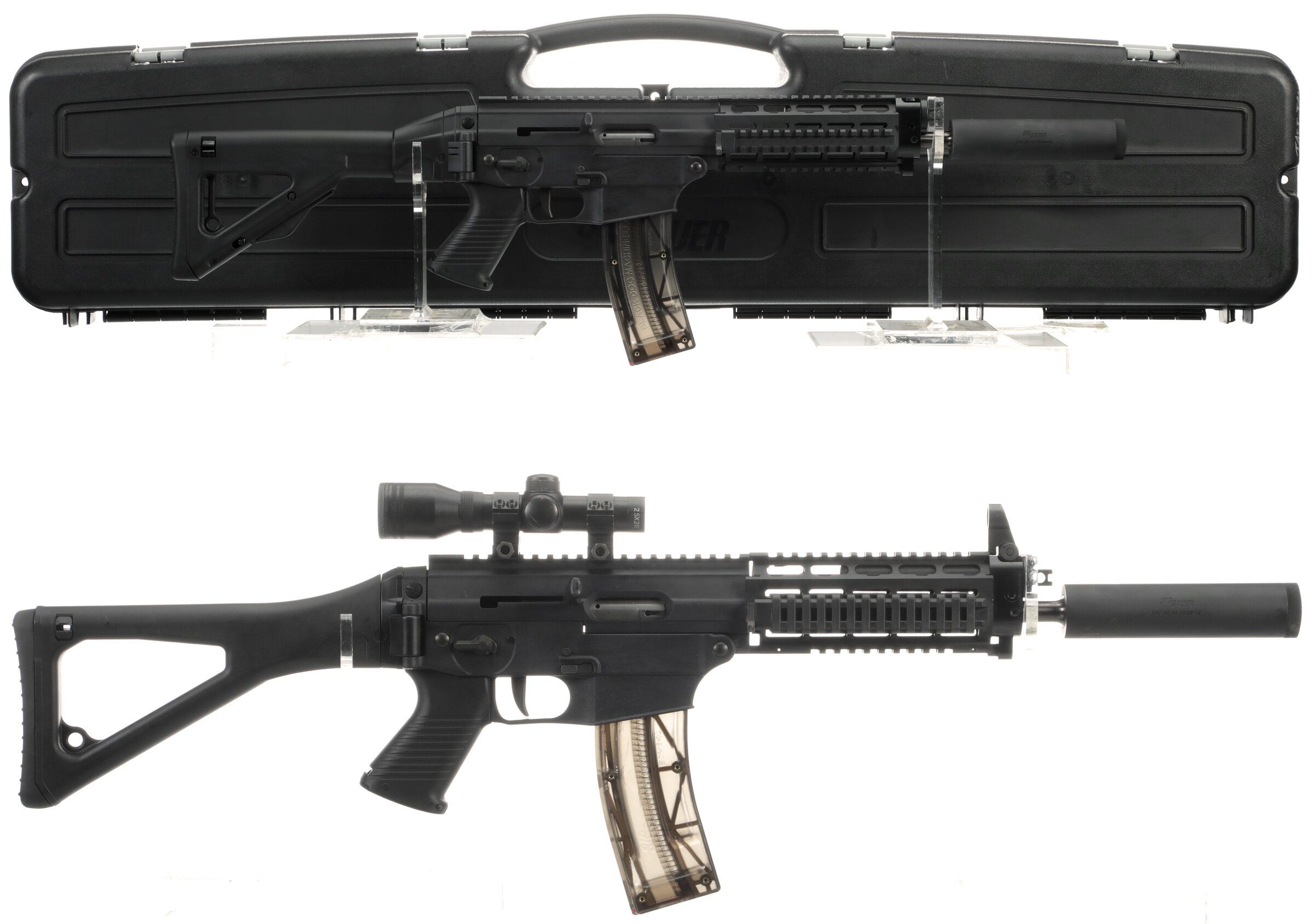 Two Sig Sauer SIG522 Tactical Trainer Semi-Automatic Rifles | Rock ...