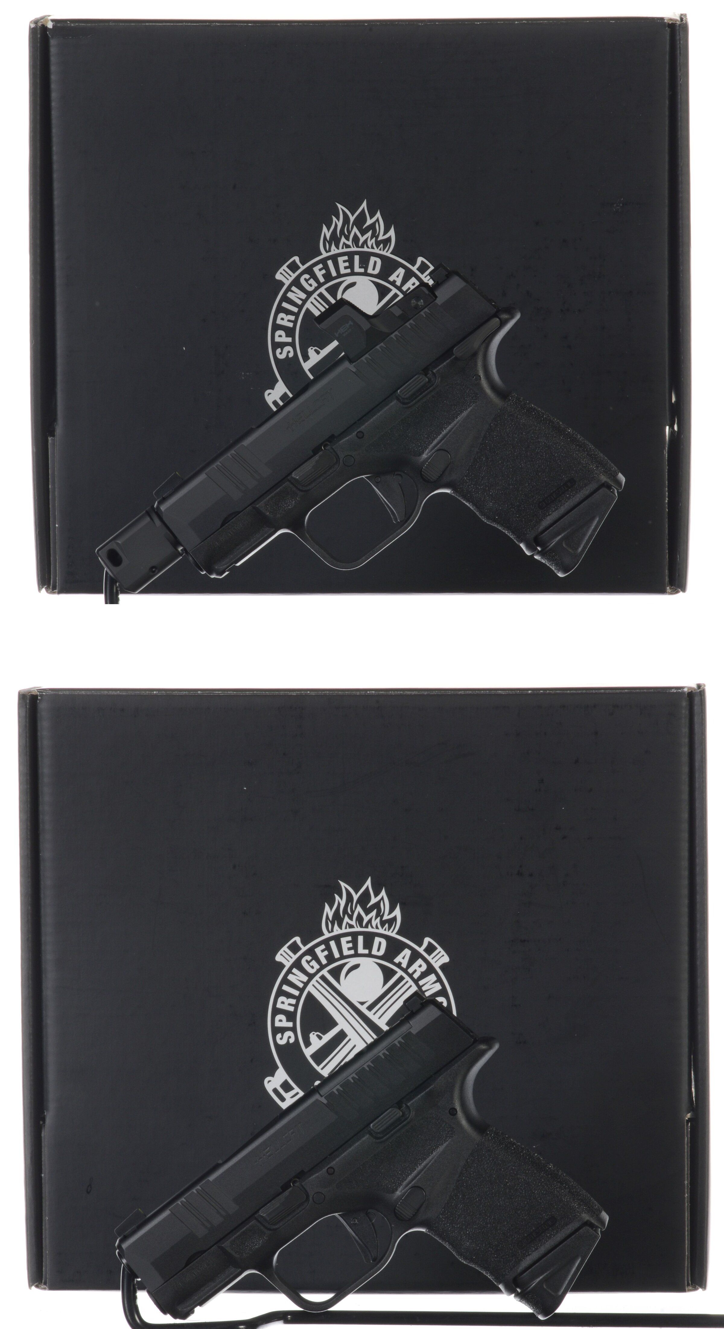 Two Springfield Armory Hellcat Semi-Automatic Pistols with Boxes | Rock ...