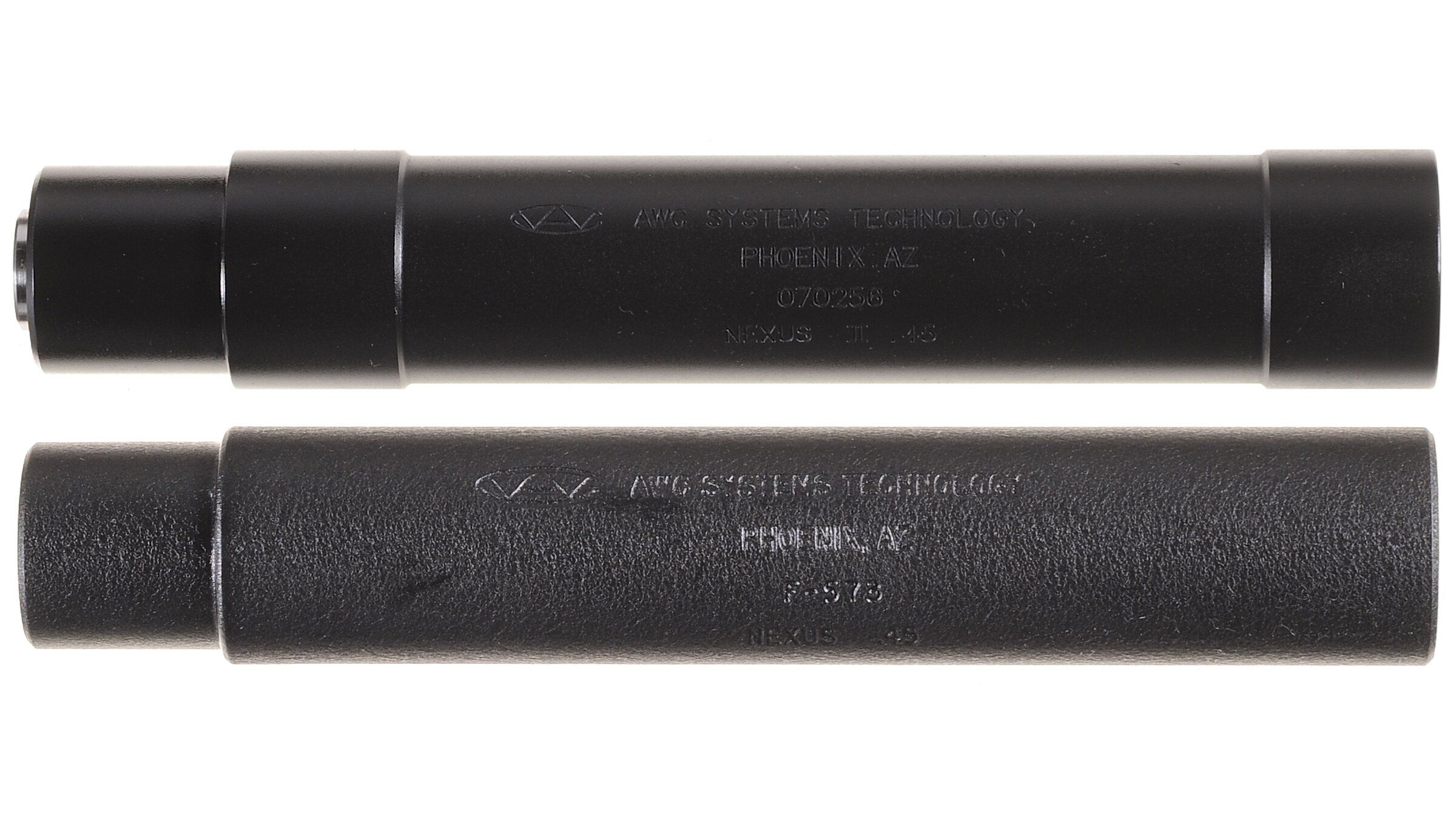 Two AWC Systems Technology .45 Caliber Class III/NFA Silencers | Rock ...