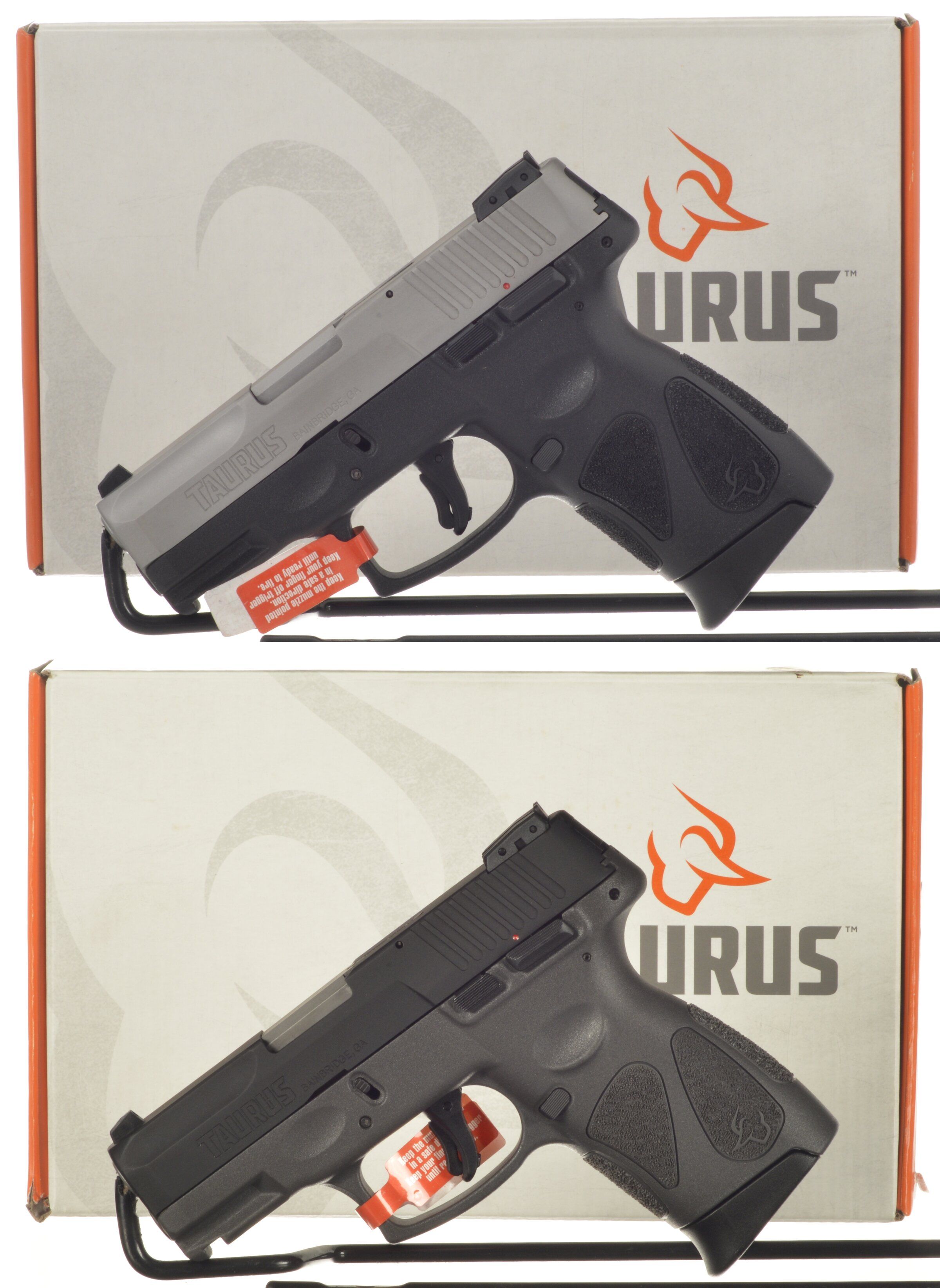 Two Taurus G2C Semi-Automatic Pistols with Boxes | Rock Island Auction