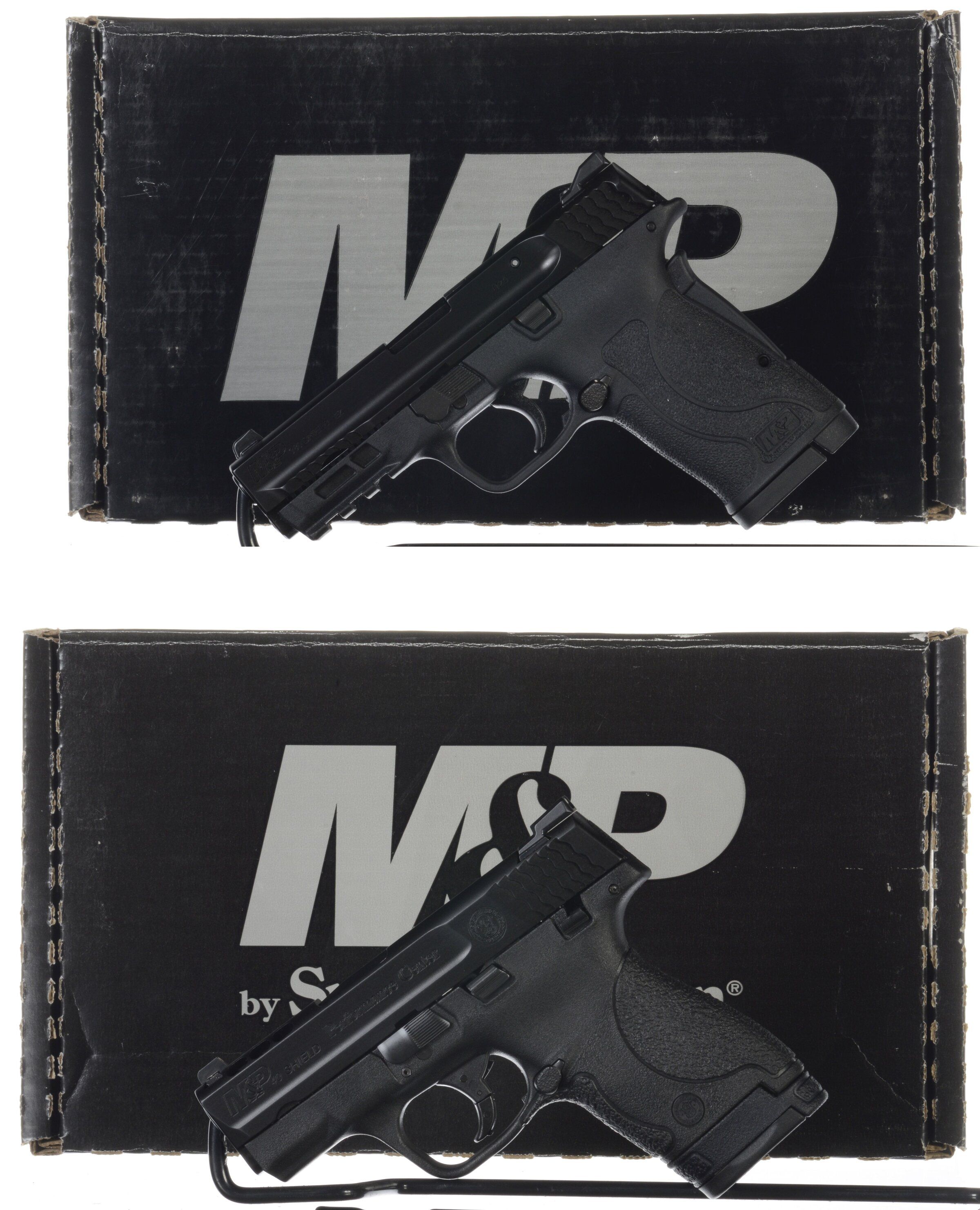 Two Smith & Wesson M&P Semi-Automatic Pistols with Boxes | Rock Island ...