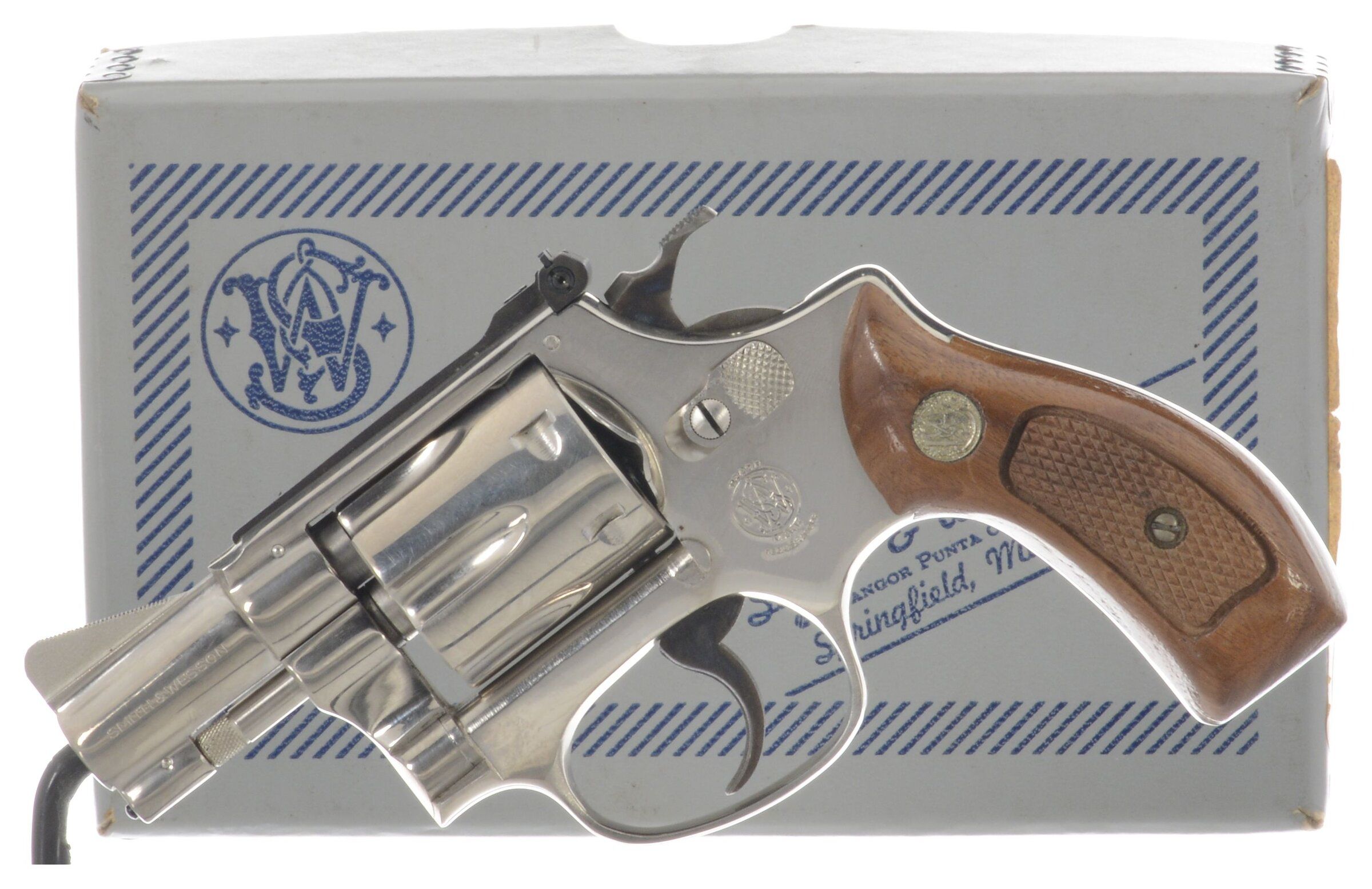 Smith & Wesson Model 34-1 Double Action Revolver with Box | Rock Island ...