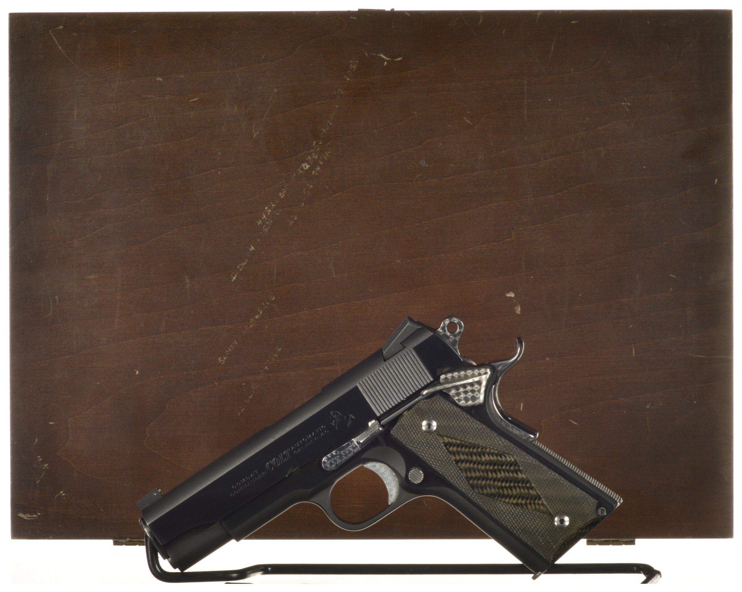 Colt Combat Commander Model Semi-Automatic Pistol With Case | Rock ...