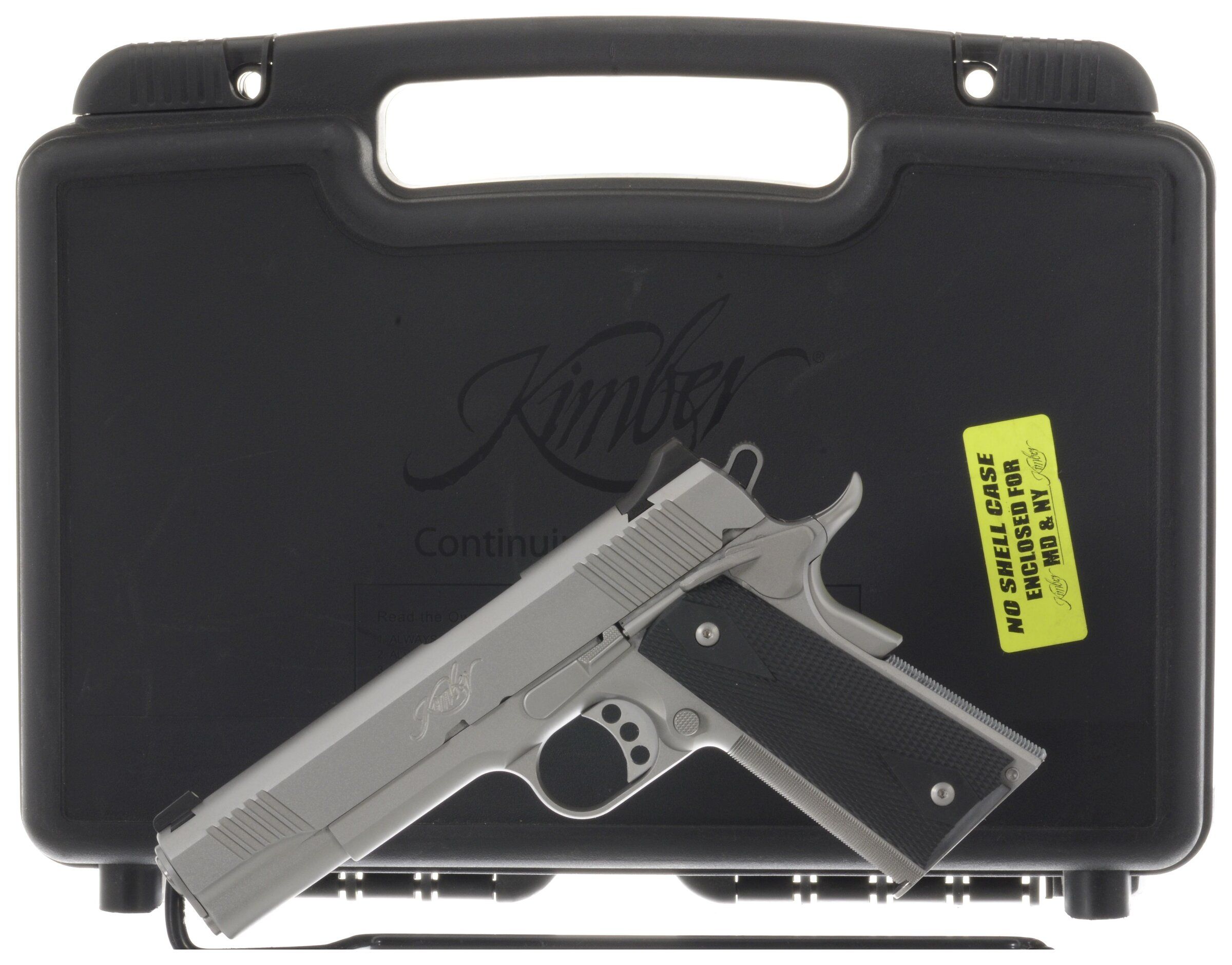 Kimber Stainless TLE II Semi-Automatic Pistol with Case | Rock Island ...