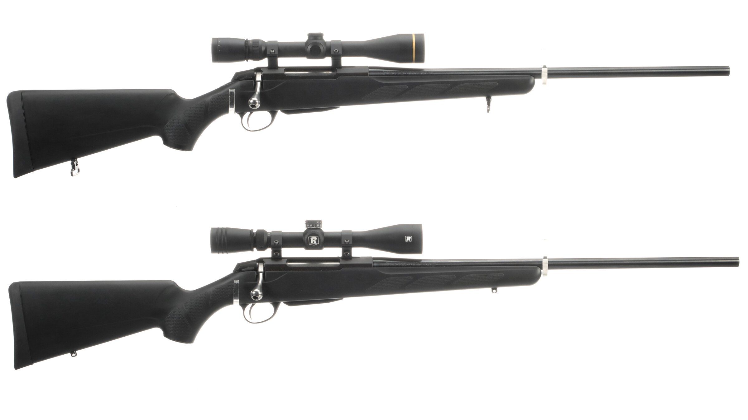 Two Tikka T3 Bolt Action Rifles with Scopes | Rock Island Auction