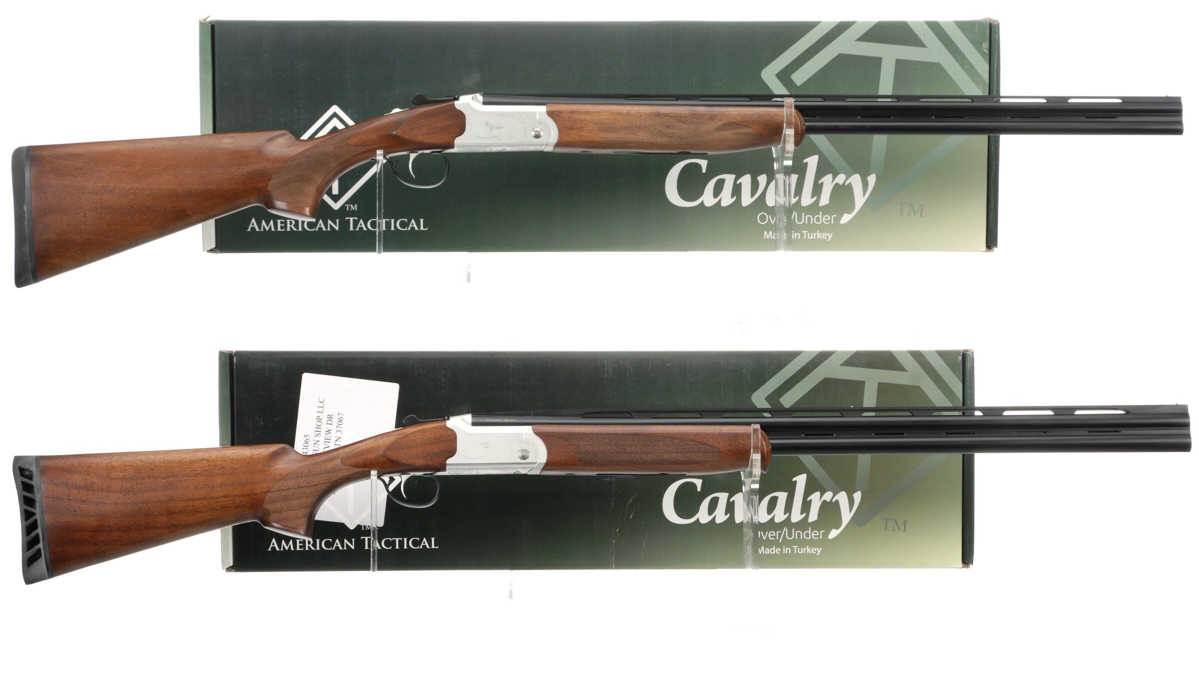 Two American Tactical Over/Under Shotguns with Boxes | Rock Island Auction