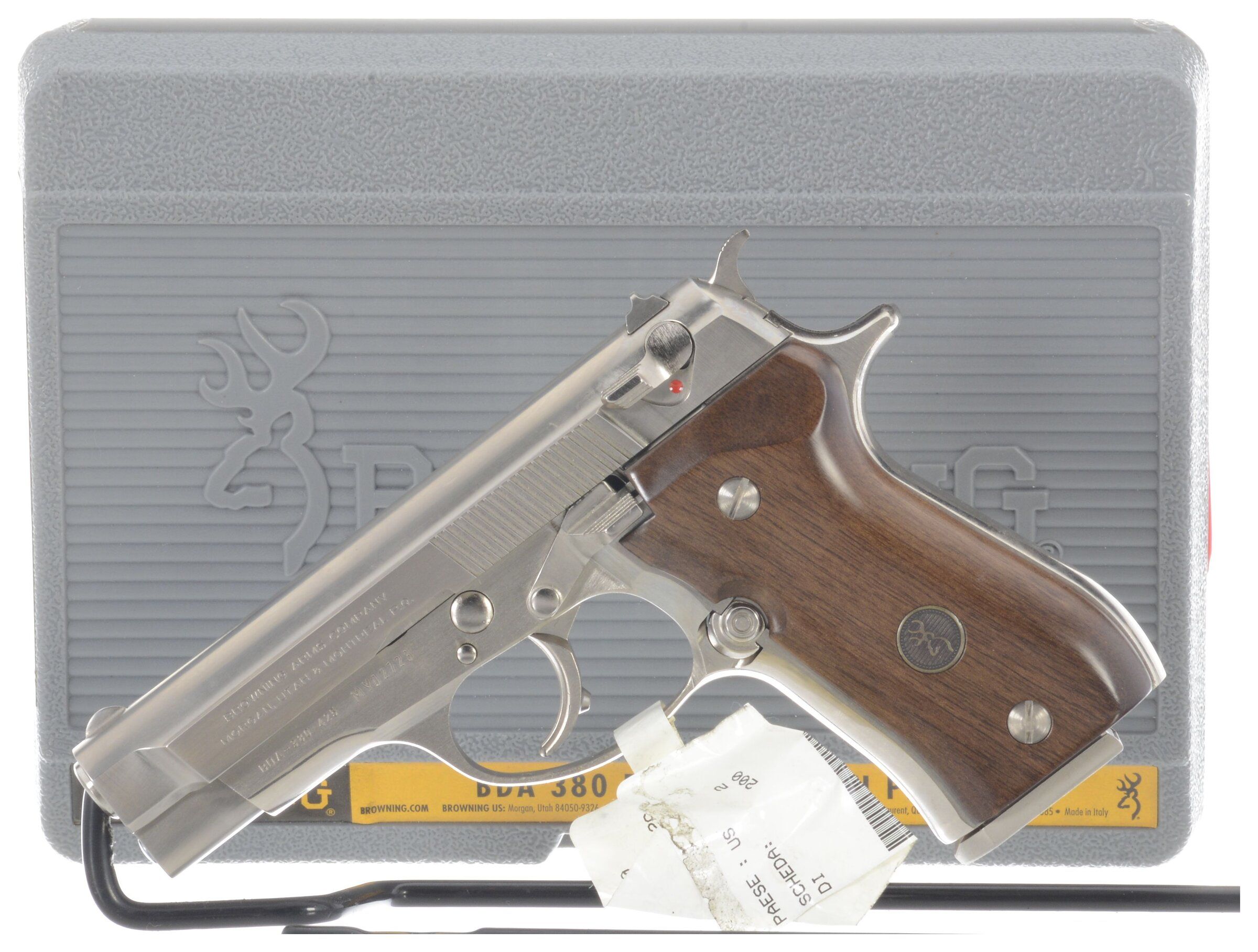 Browning BDA-380 Semi-Automatic Pistol with Case | Rock Island Auction