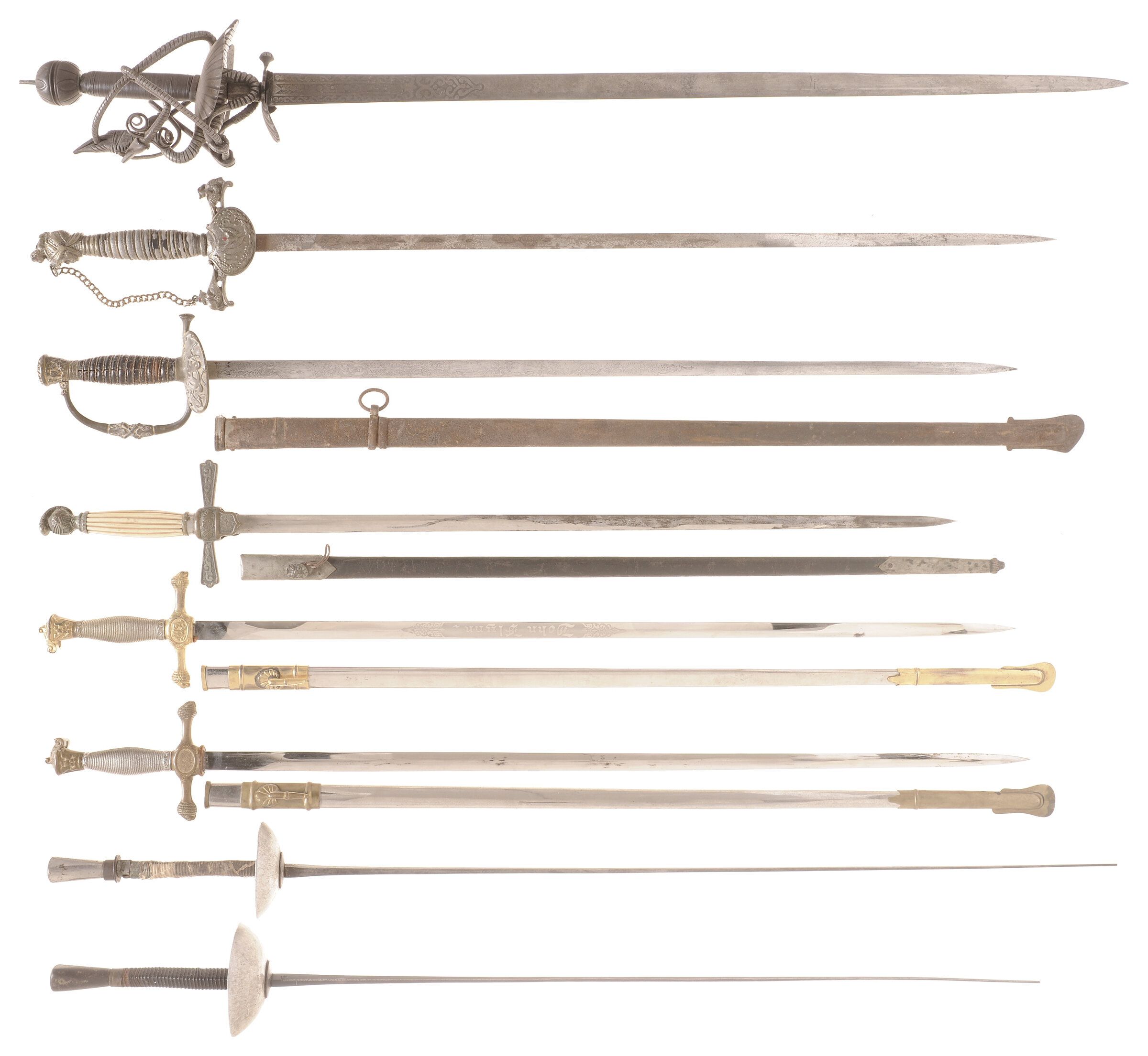 Eight Swords | Rock Island Auction