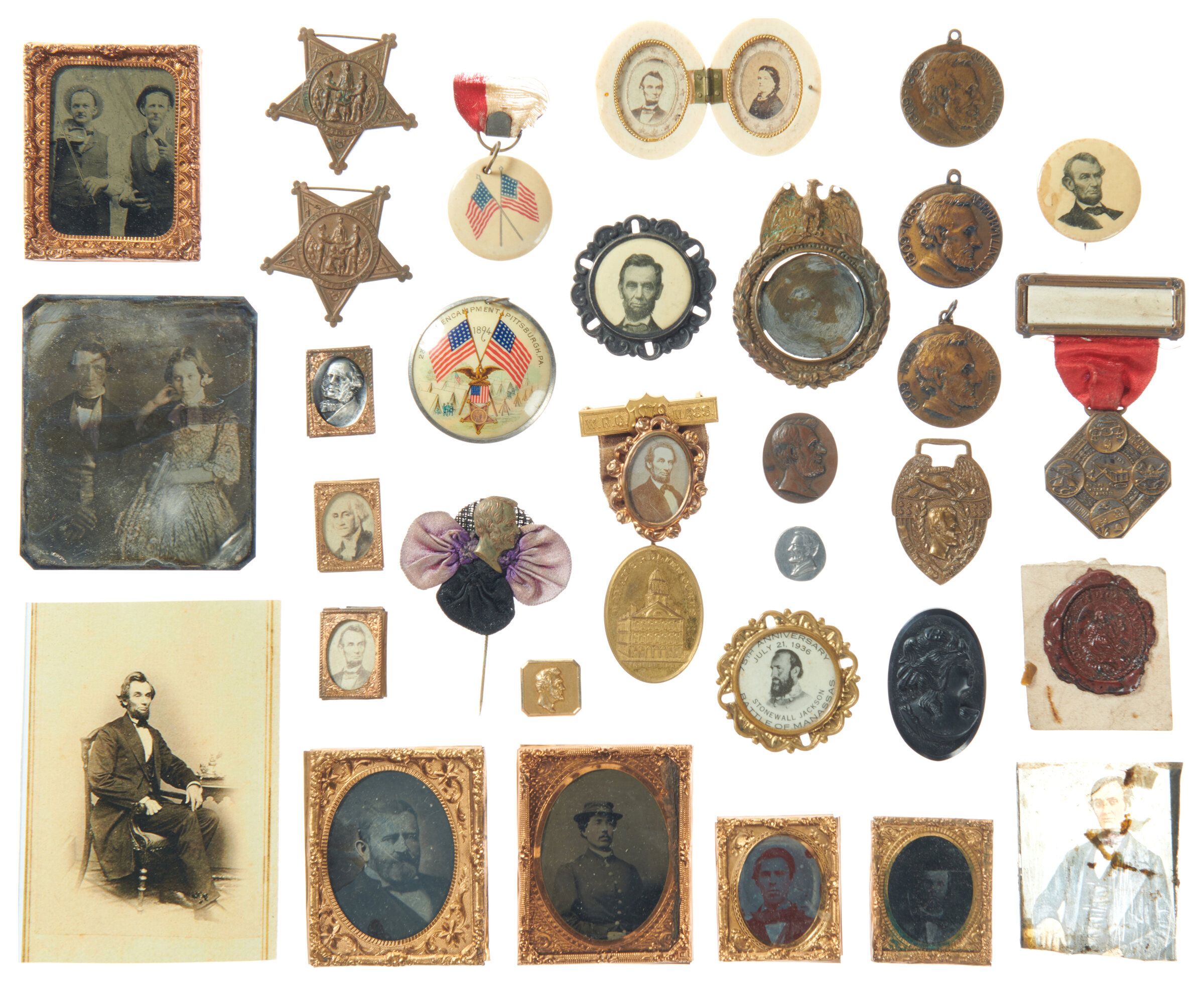 Large Grouping of Mostly Abraham Lincoln Related Memorabilia | Rock ...