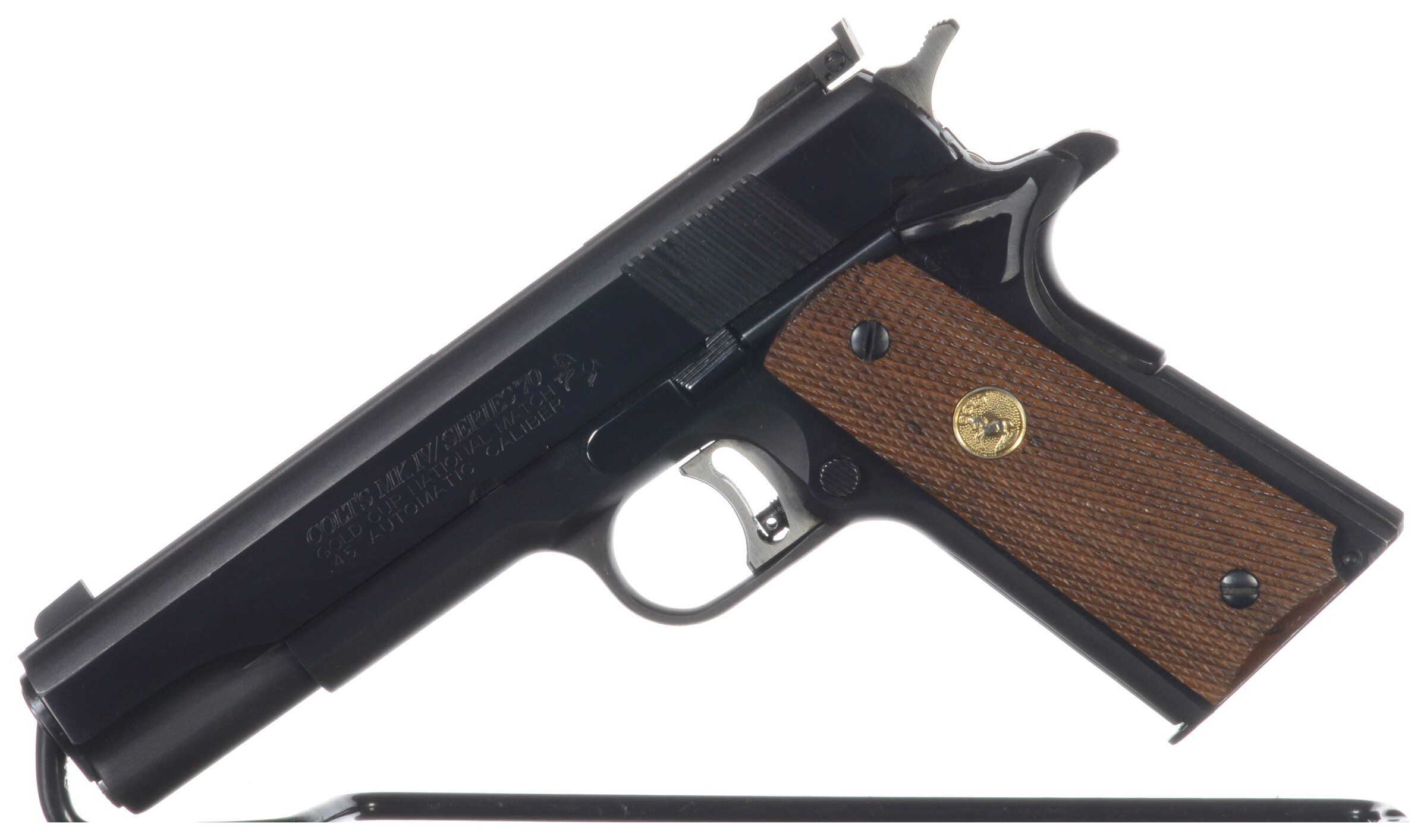 Colt MK IV Series 70 Gold Cup National Match Pistol | Rock Island Auction