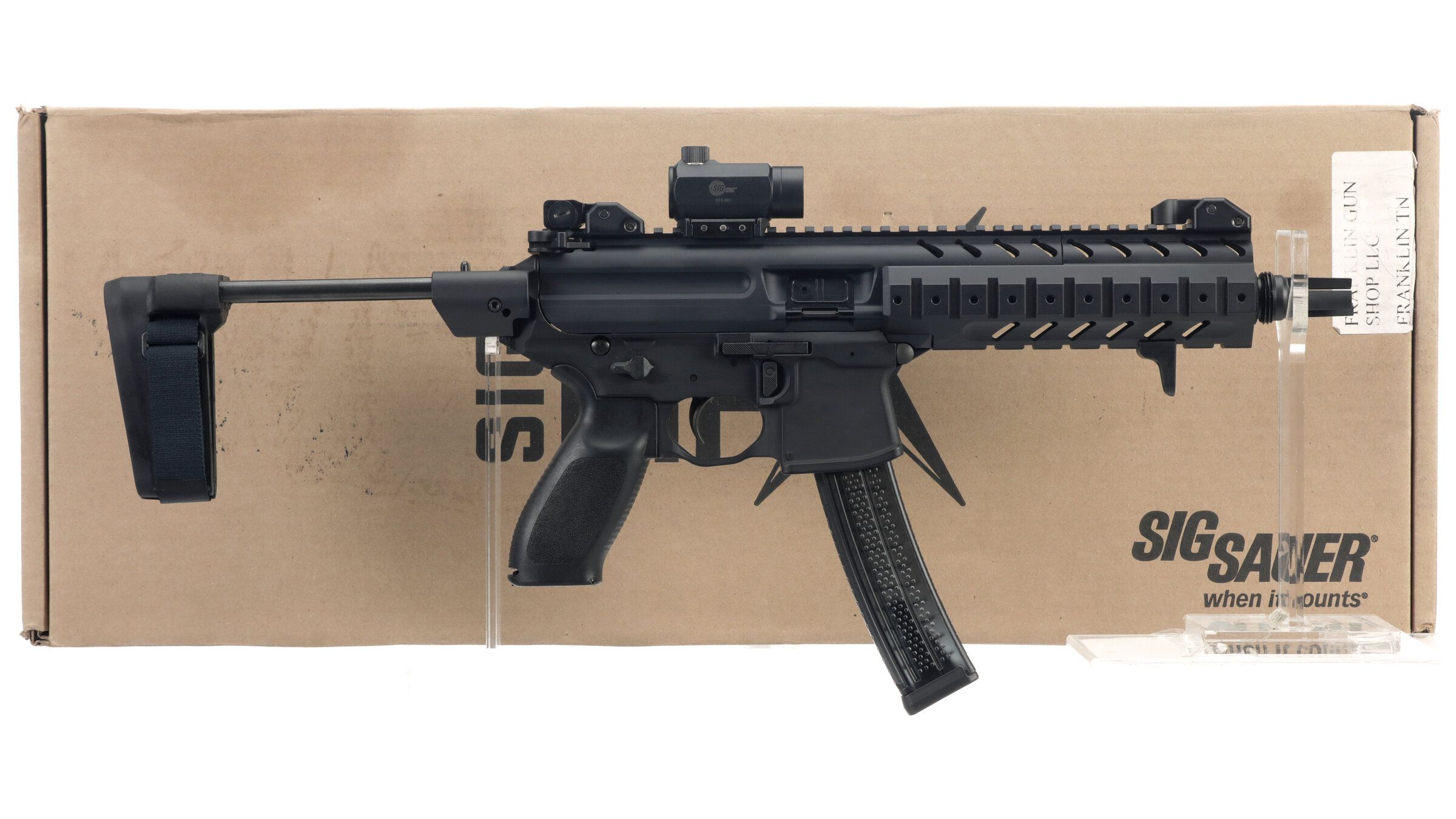Sig Sauer Model MPX Semi-Automatic Pistol with Red Dot | Rock Island ...