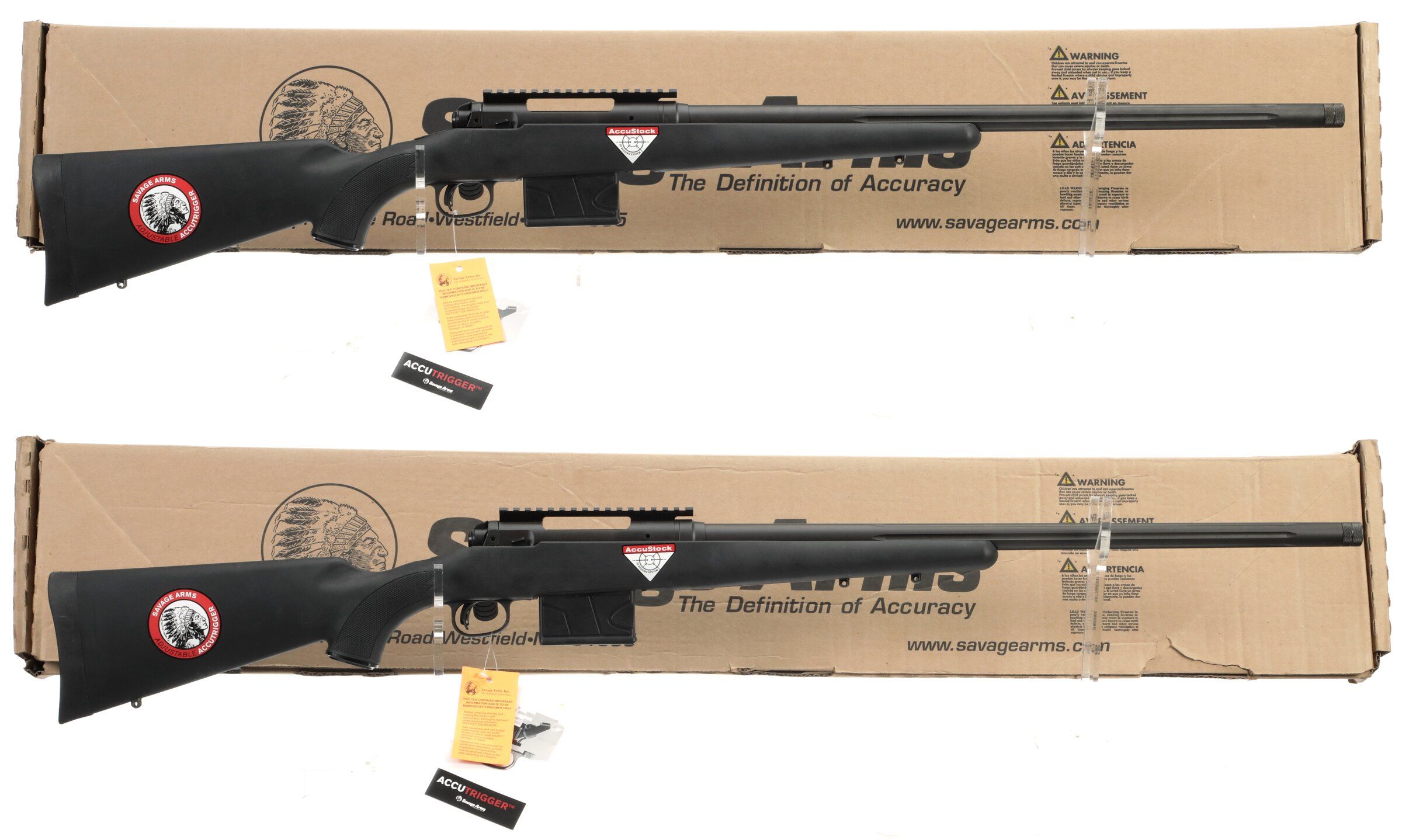 A) Savage Model 10 Left-Handed Bolt Action Rifle With Box | Rock Island ...