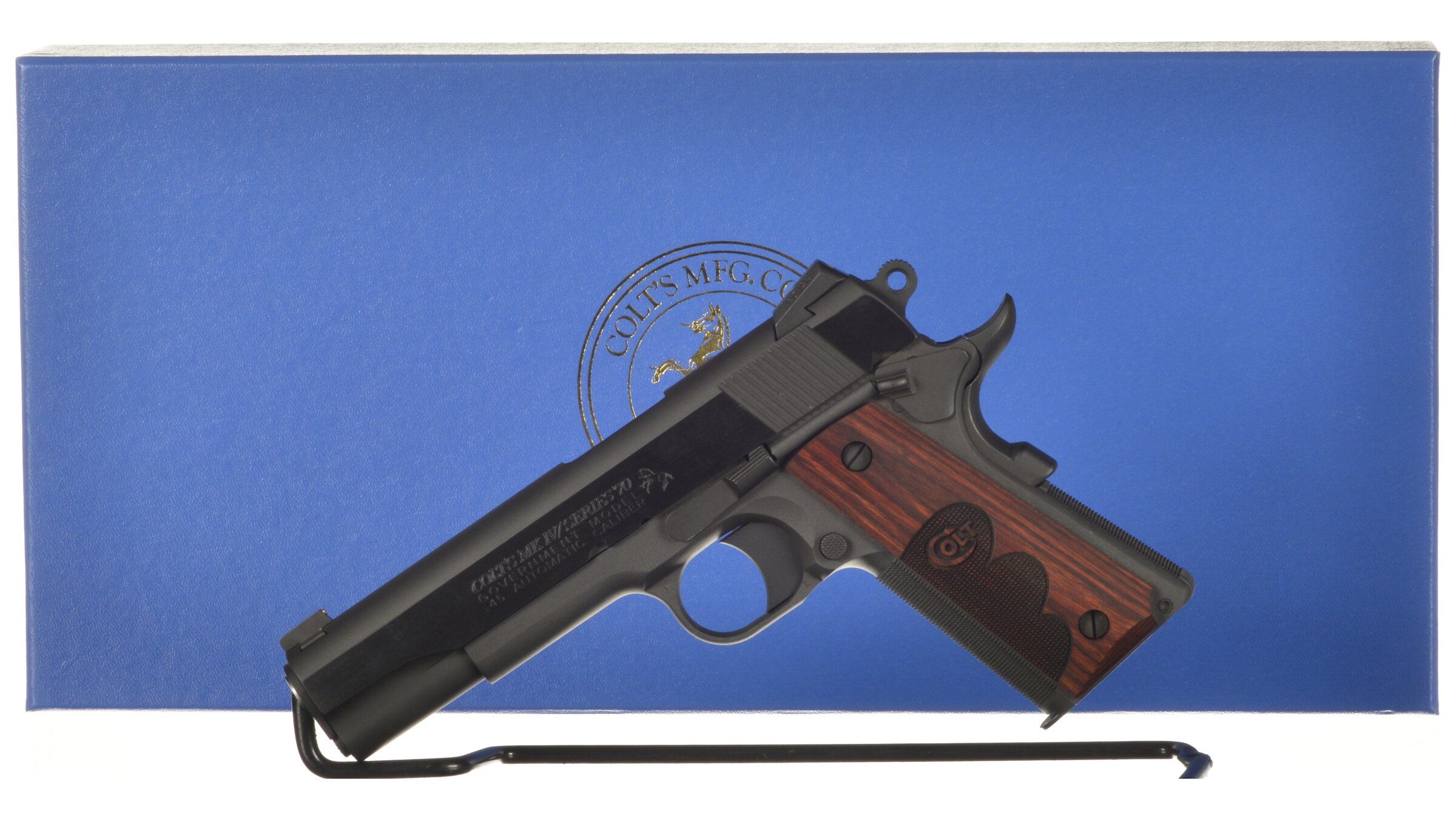 Colt MK IV Series 70 Government Model Wiley Clapp Pistol | Rock Island ...