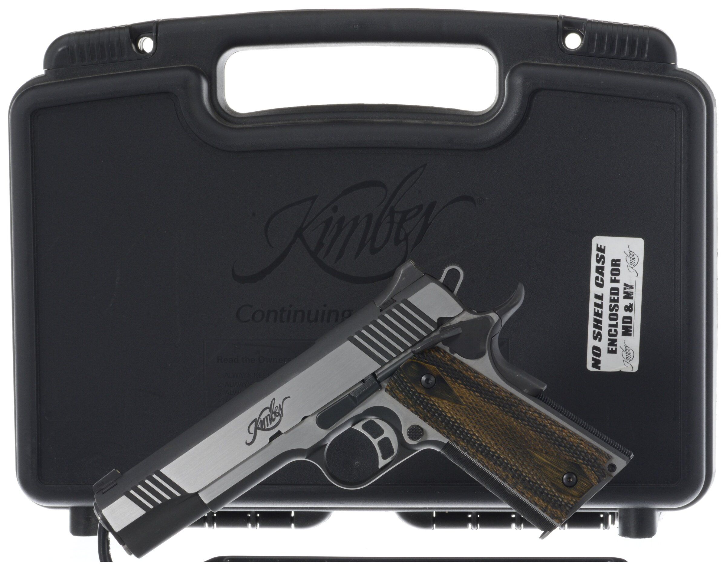 Kimber Eclipse Custom II Semi-Automatic Pistol with Case | Rock Island ...
