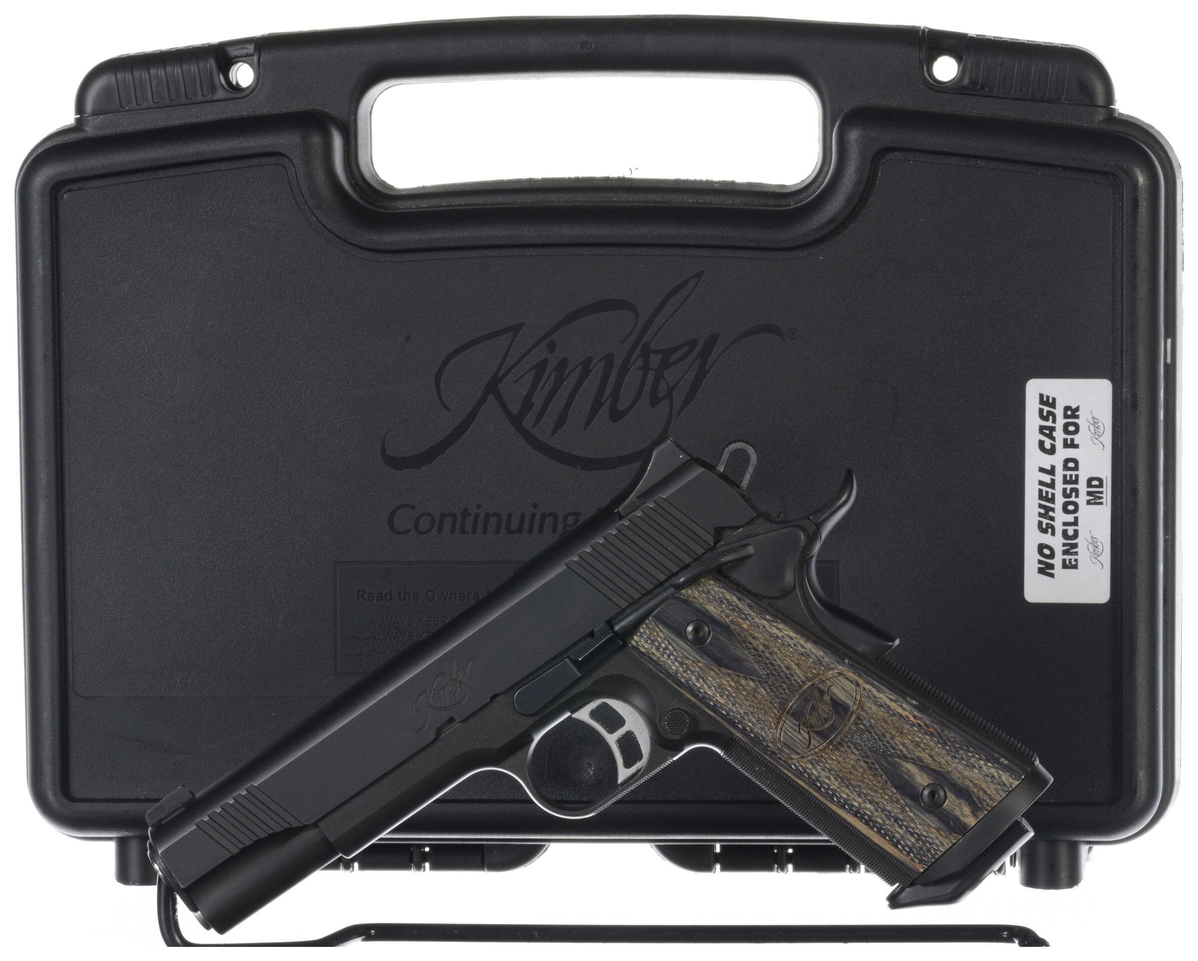 Kimber Tactical Custom HD II Semi-Automatic Pistol with Case | Rock ...