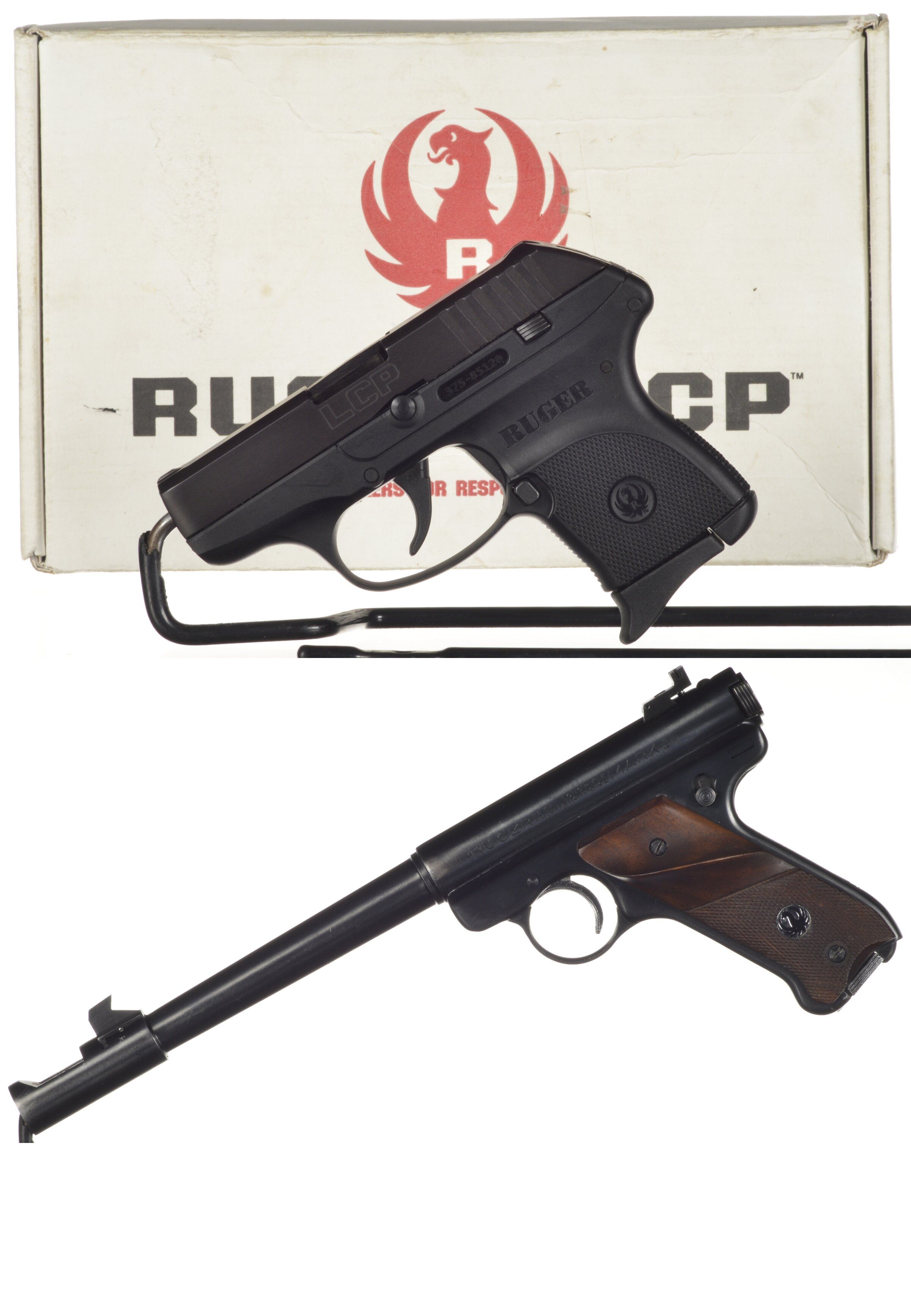 Two Ruger Semi Automatic Pistols | Rock Island Auction