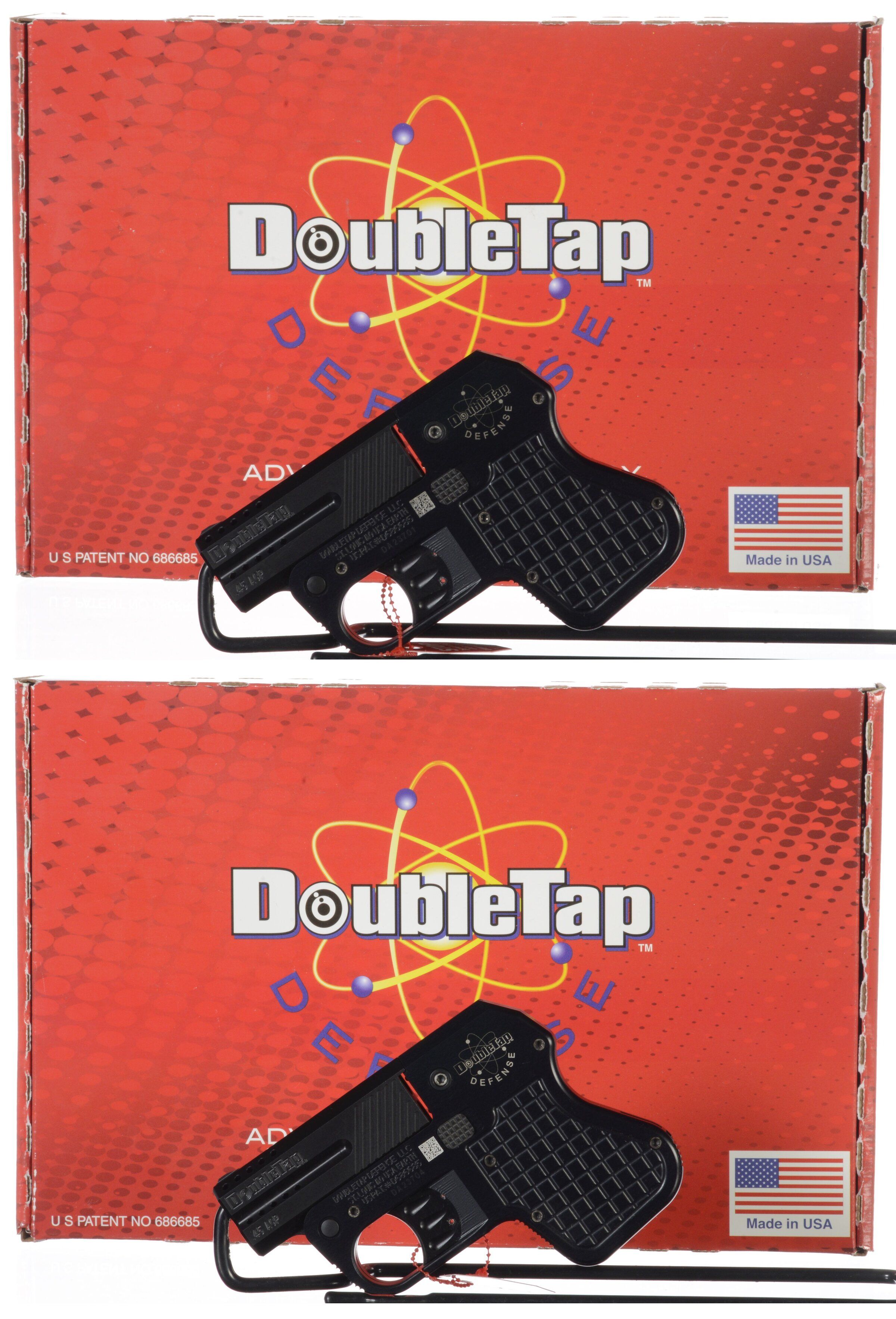 Two DoubleTap Defense Double Tap Pistols with Boxes | Rock Island Auction