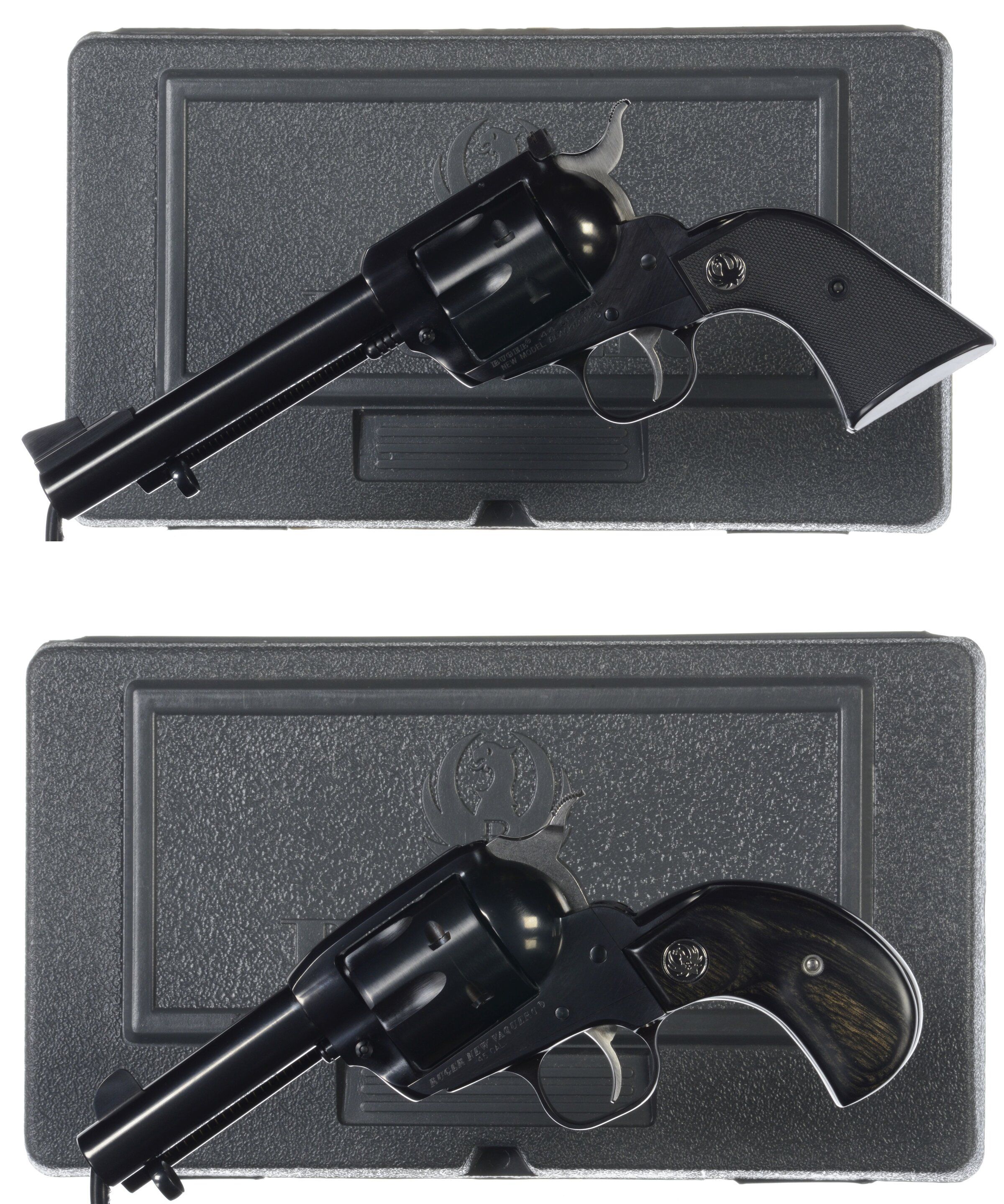 Two Ruger Single Action Revolvers with Cases | Rock Island Auction