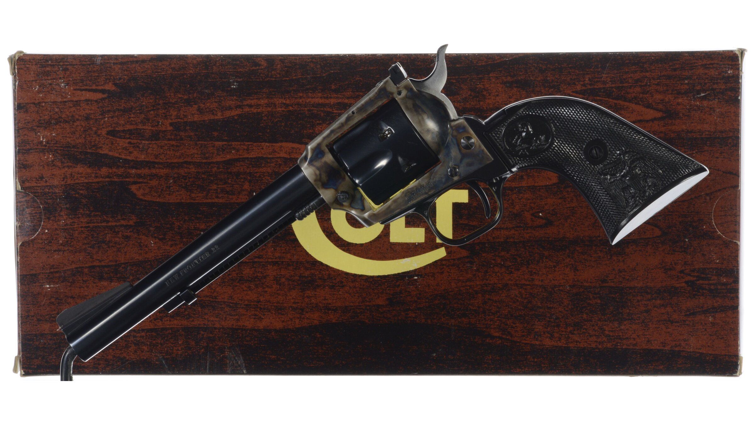 Colt New Frontier .22 Single Action Revolver with Box | Rock Island Auction