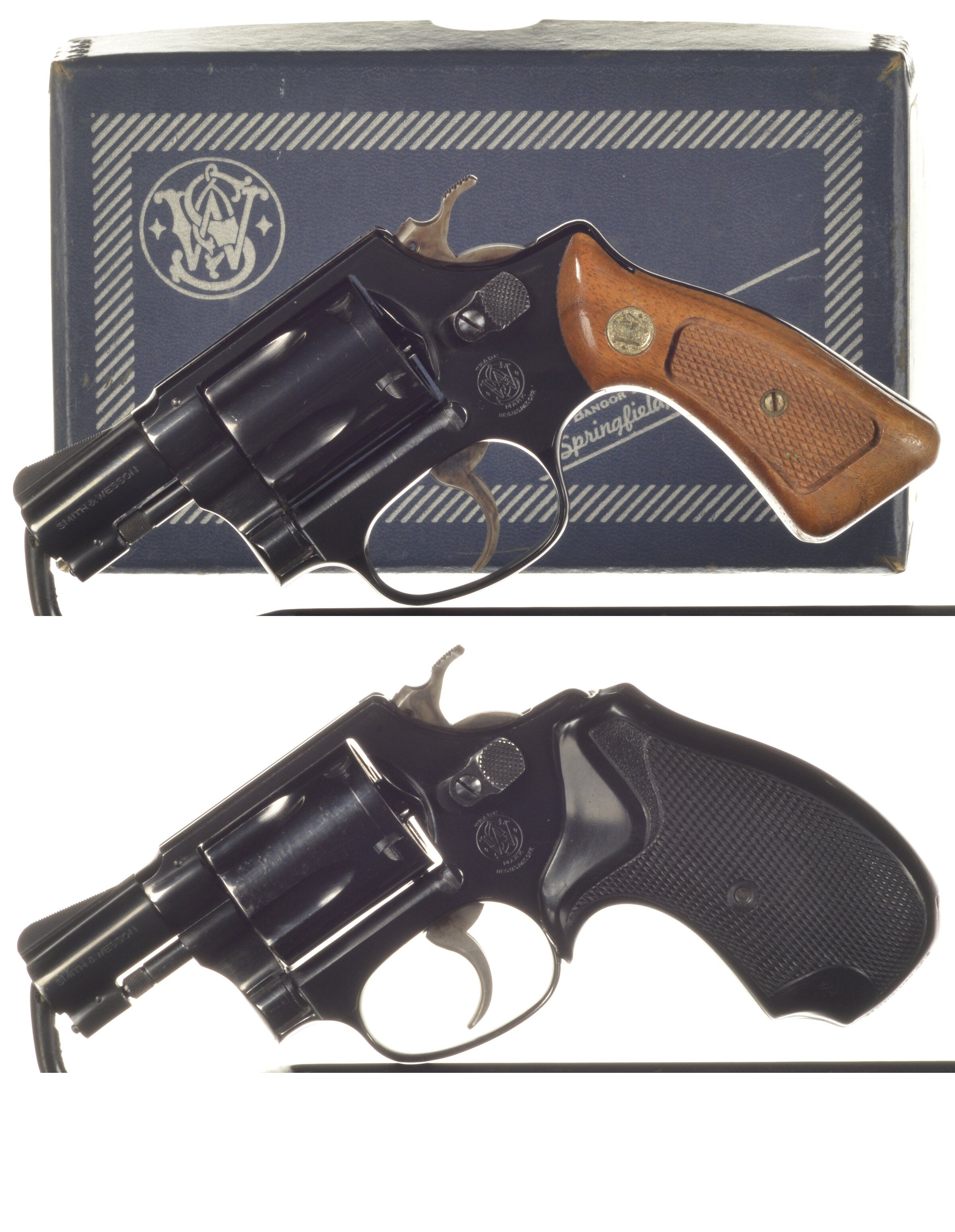 Two Smith & Wesson Model 36 Double Action Revolvers | Rock Island Auction