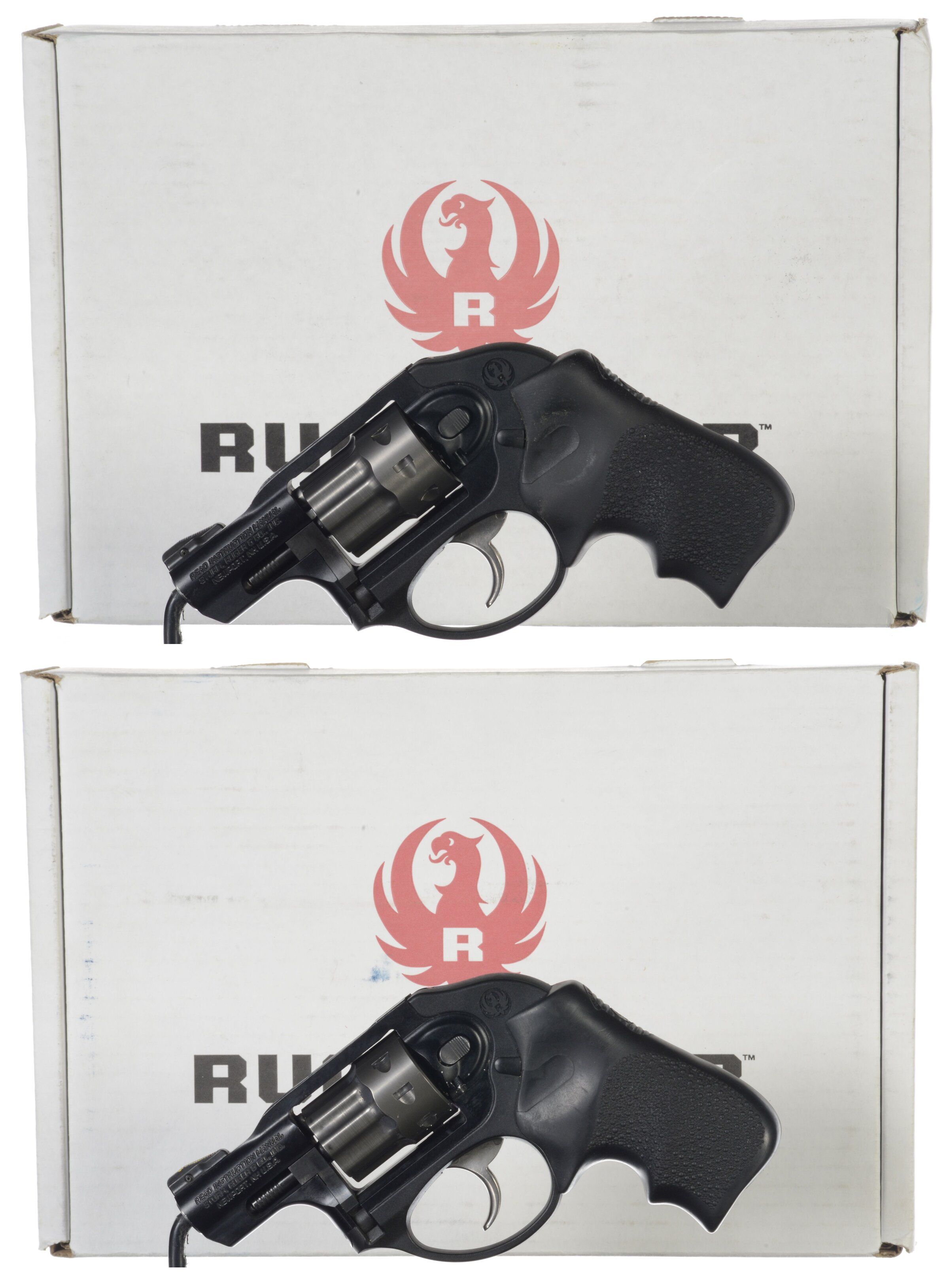 Two Ruger LCR Double Action Revolvers with Boxes | Rock Island Auction
