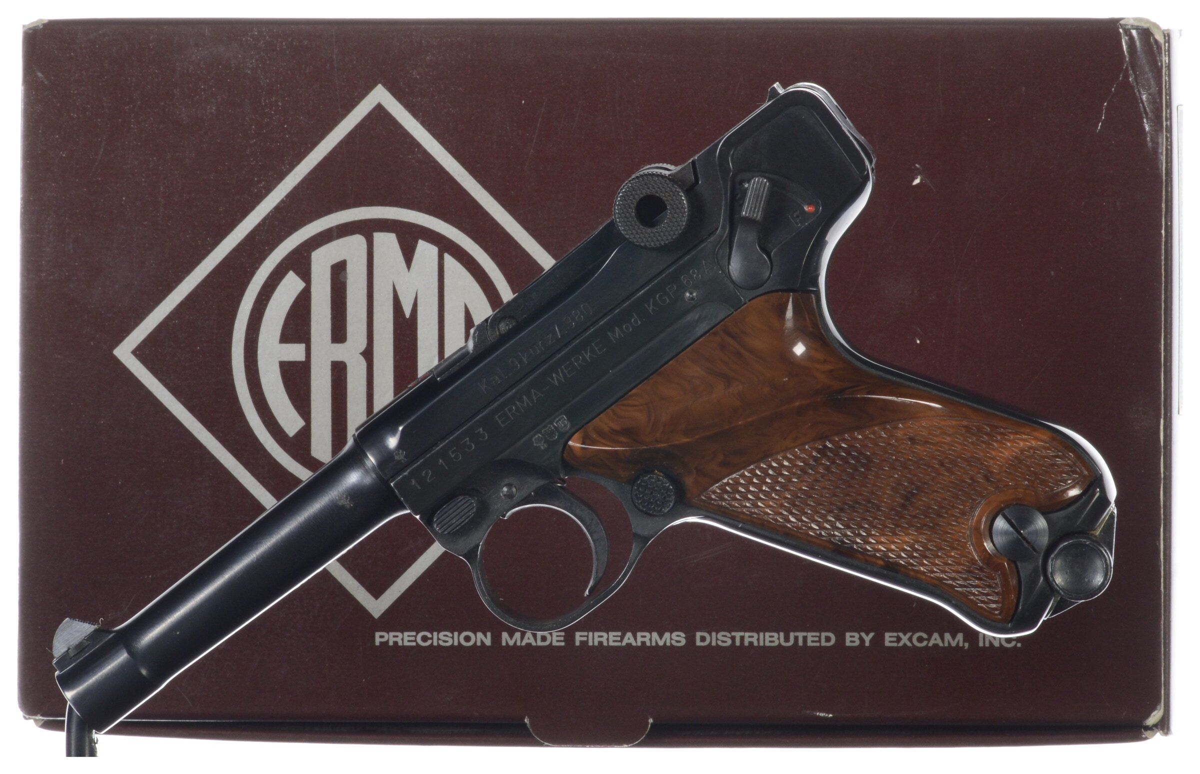 Erma-Werke Model KGP 68A Pistol and Erma SE 08/2 Conversion Kit | Rock ...