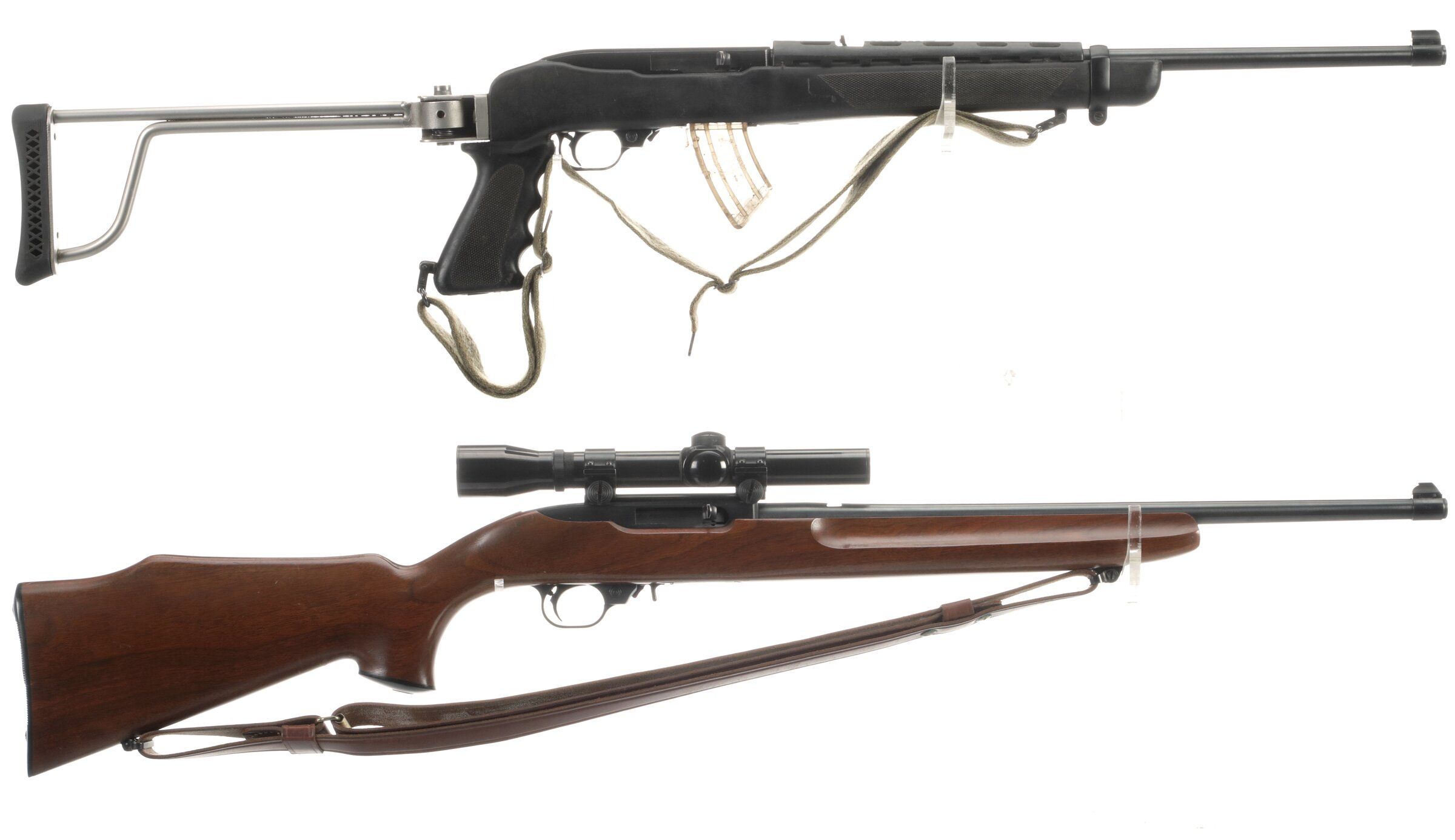 Two Ruger Model 10/22 Semi-Automatic Rifles | Rock Island Auction