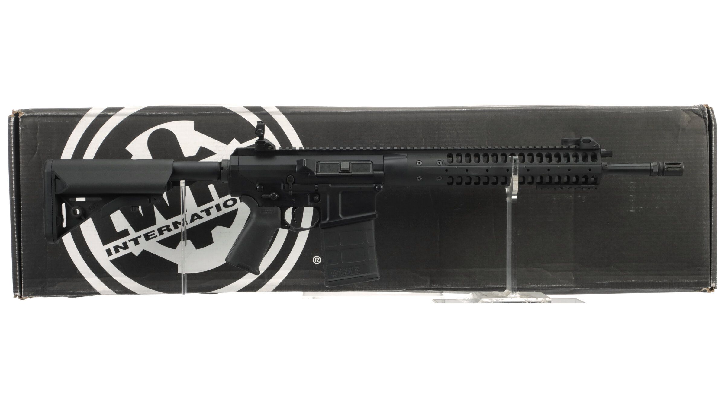 Lwrc International Repr Semi Automatic Rifle With Box Rock Island Auction
