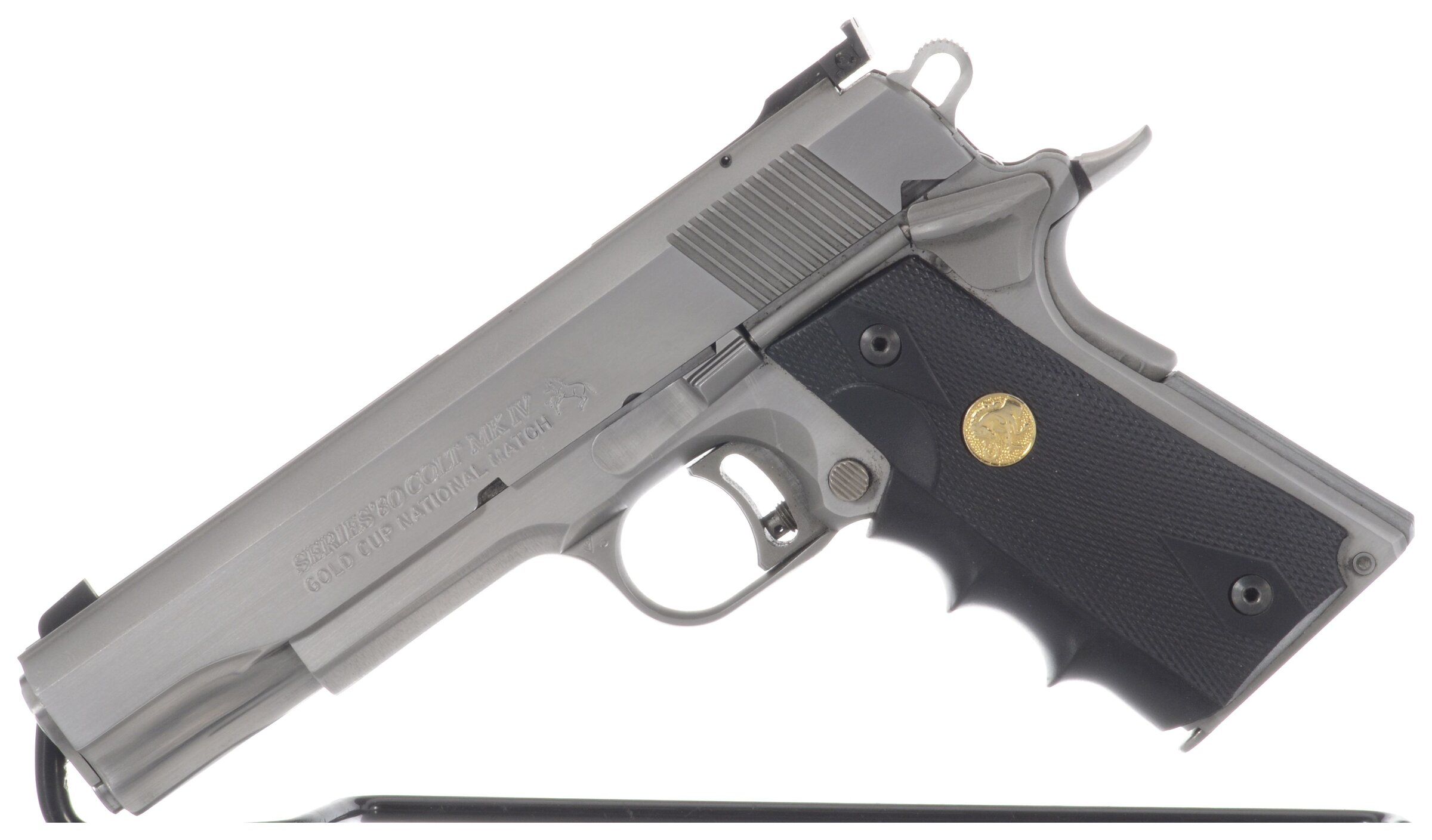 Colt MK IV Series 80 Gold Cup National Match Pistol | Rock Island Auction