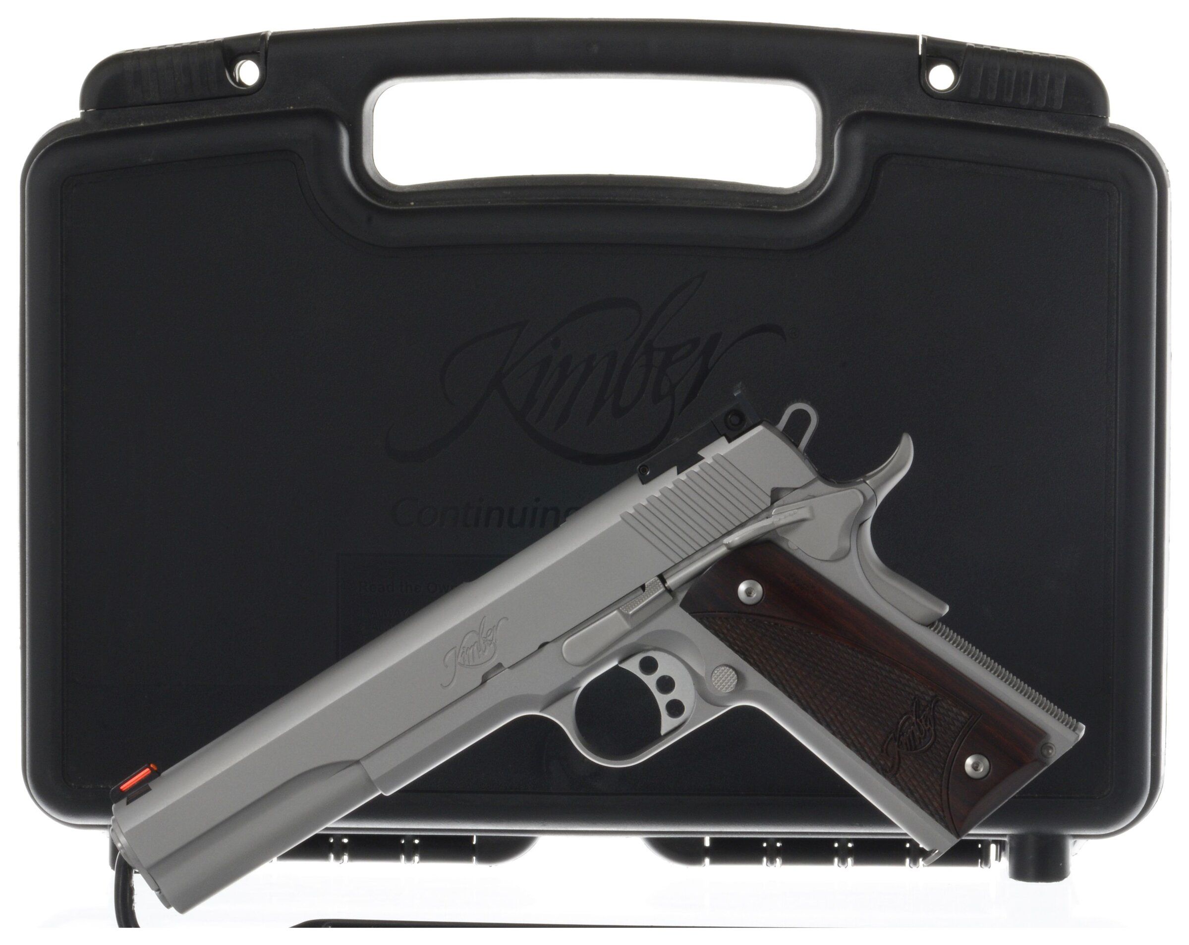 Kimber Stainless Target LS Semi-Automatic Pistol with Case | Rock ...