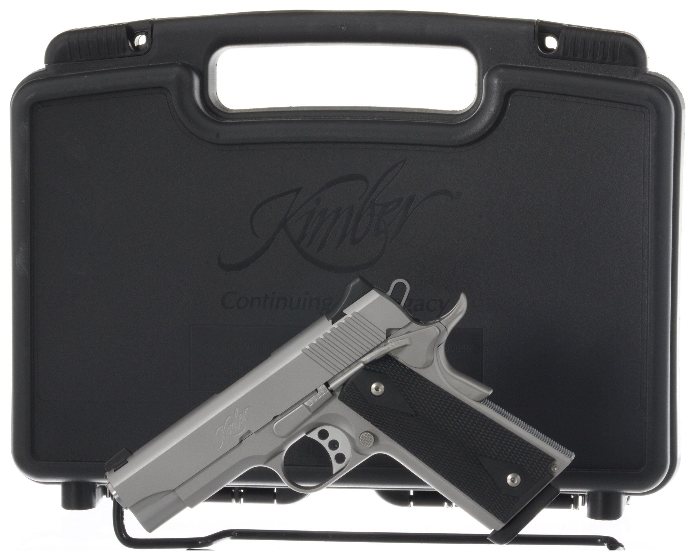 Kimber Pro Carry Hd Ii Semi Automatic Pistol With Case Rock Island