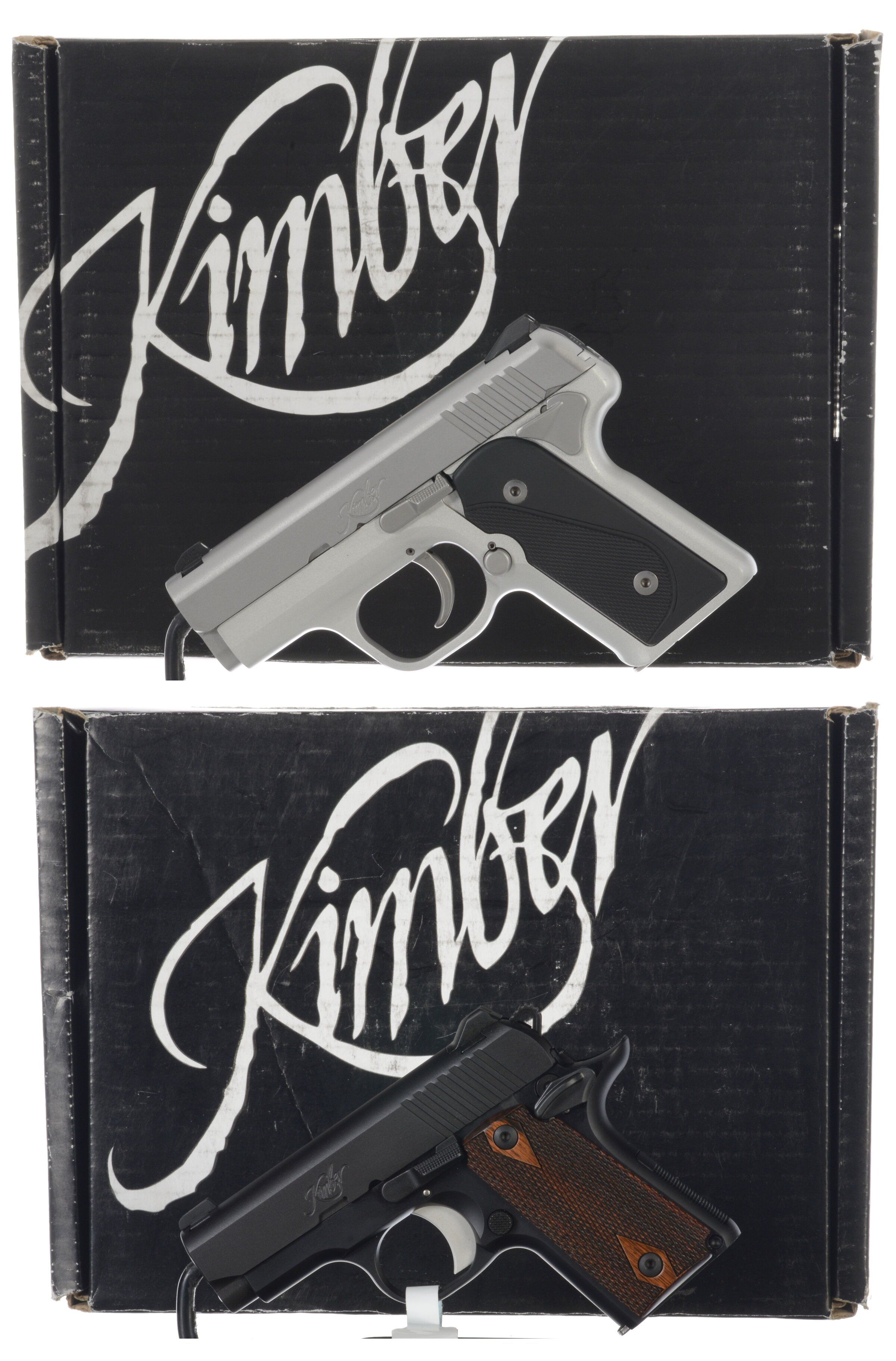 Two Kimber Semi-Automatic Pistols with Boxes | Rock Island Auction