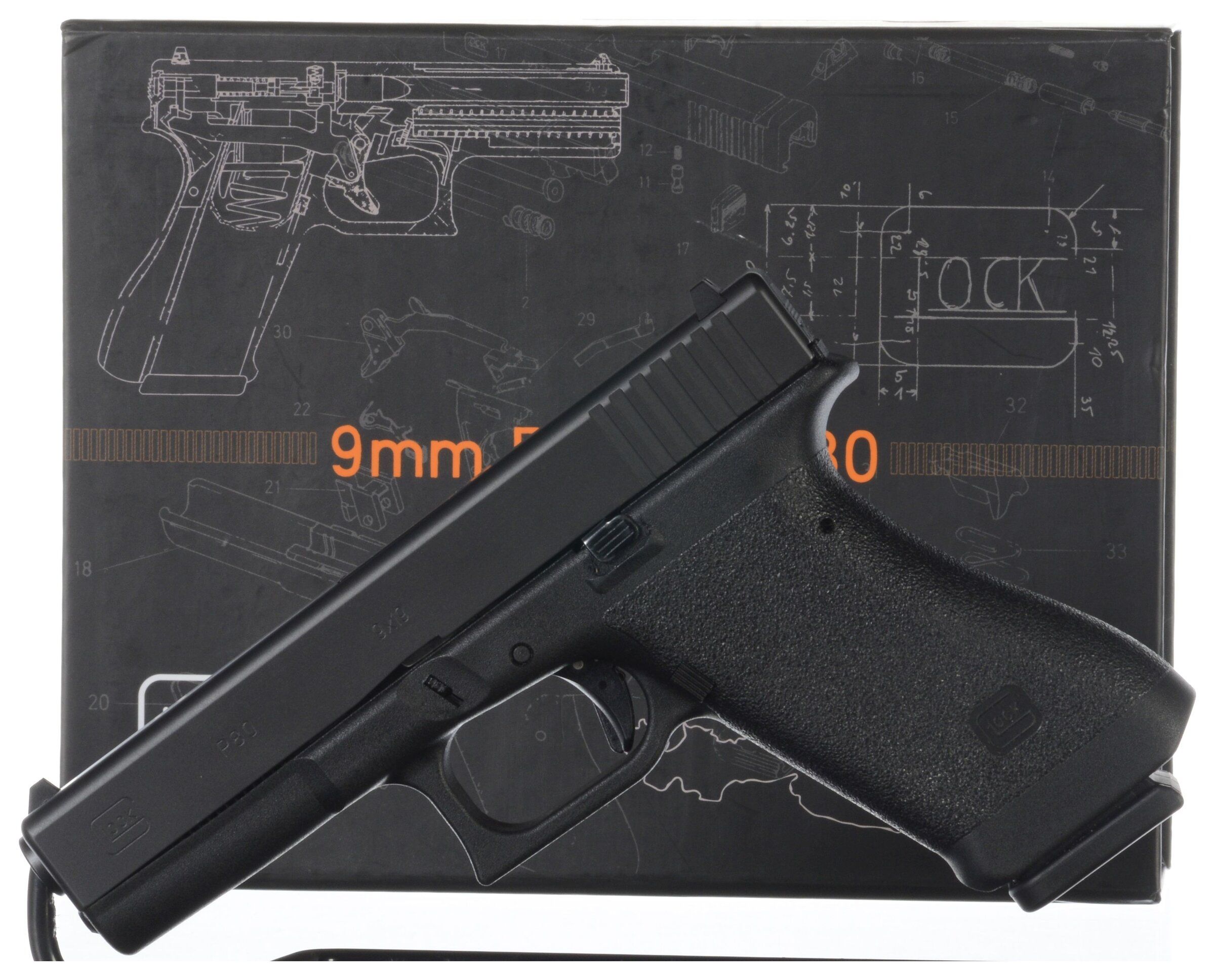 Glock Model P80 Classic Edition Semi-Automatic Pistol with Box | Rock ...