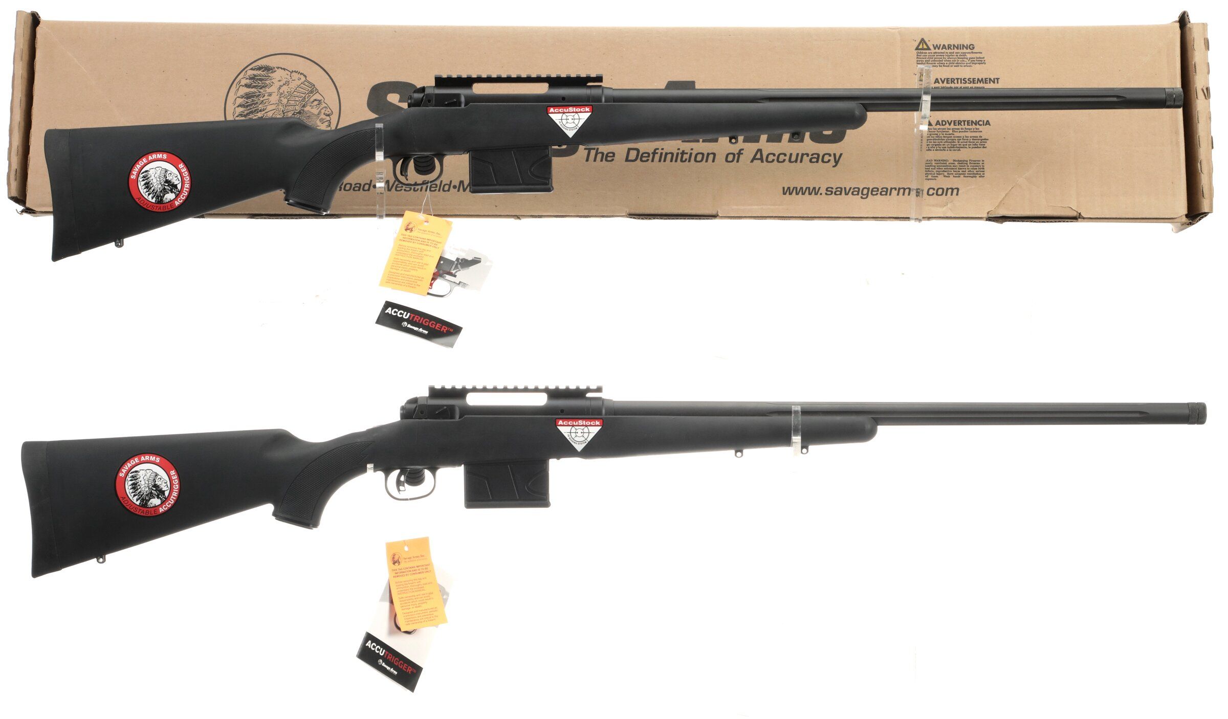 Two Savage Model 10 Left Handed Bolt Action Rifles | Rock Island Auction