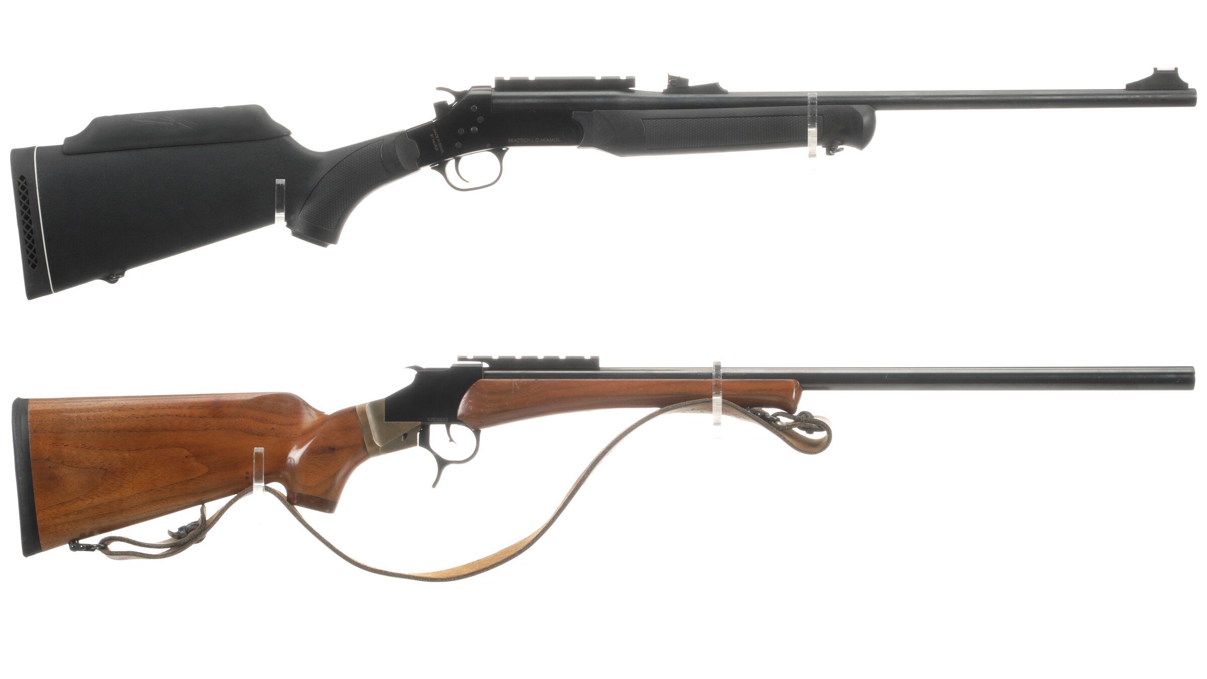 Two Single Shot Rifles | Rock Island Auction