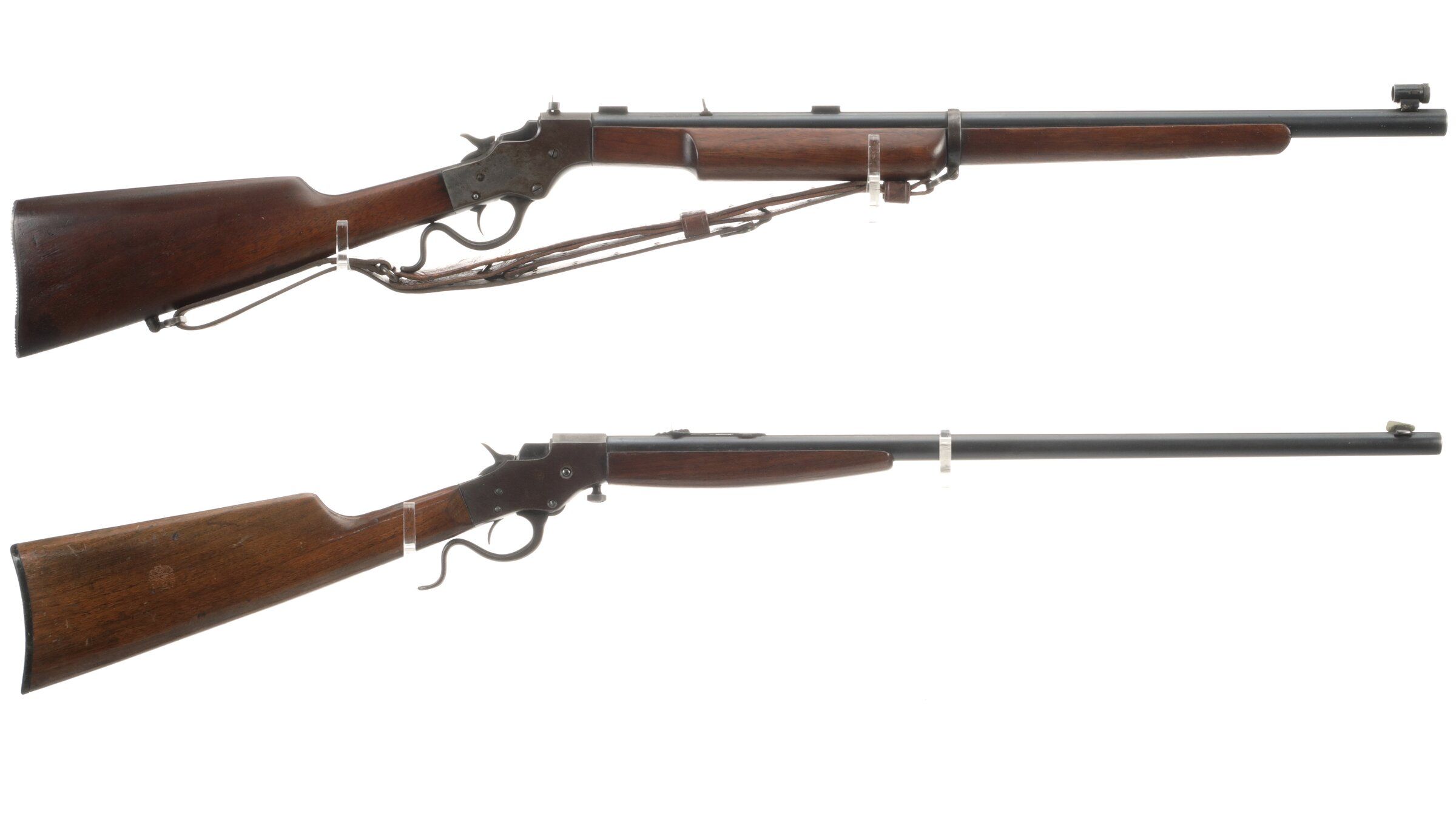 Two Stevens Single Shot Rifles | Rock Island Auction