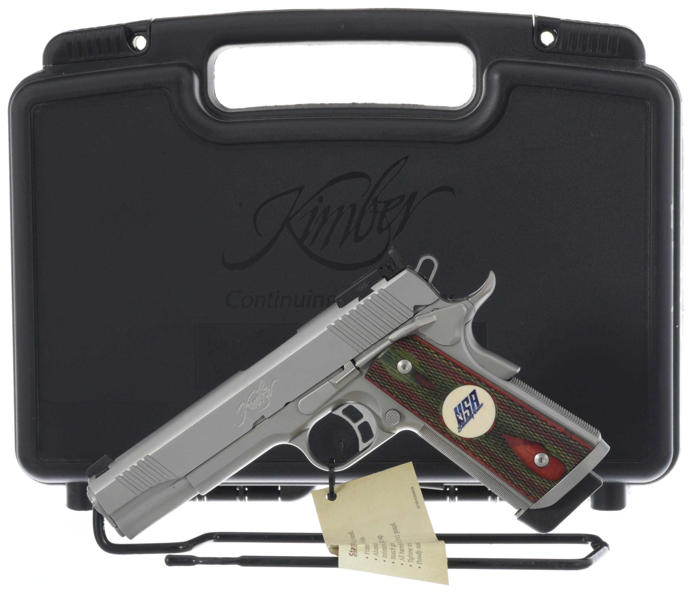 Kimber Team Match II Semi-Automatic Pistol with Case | Rock Island Auction