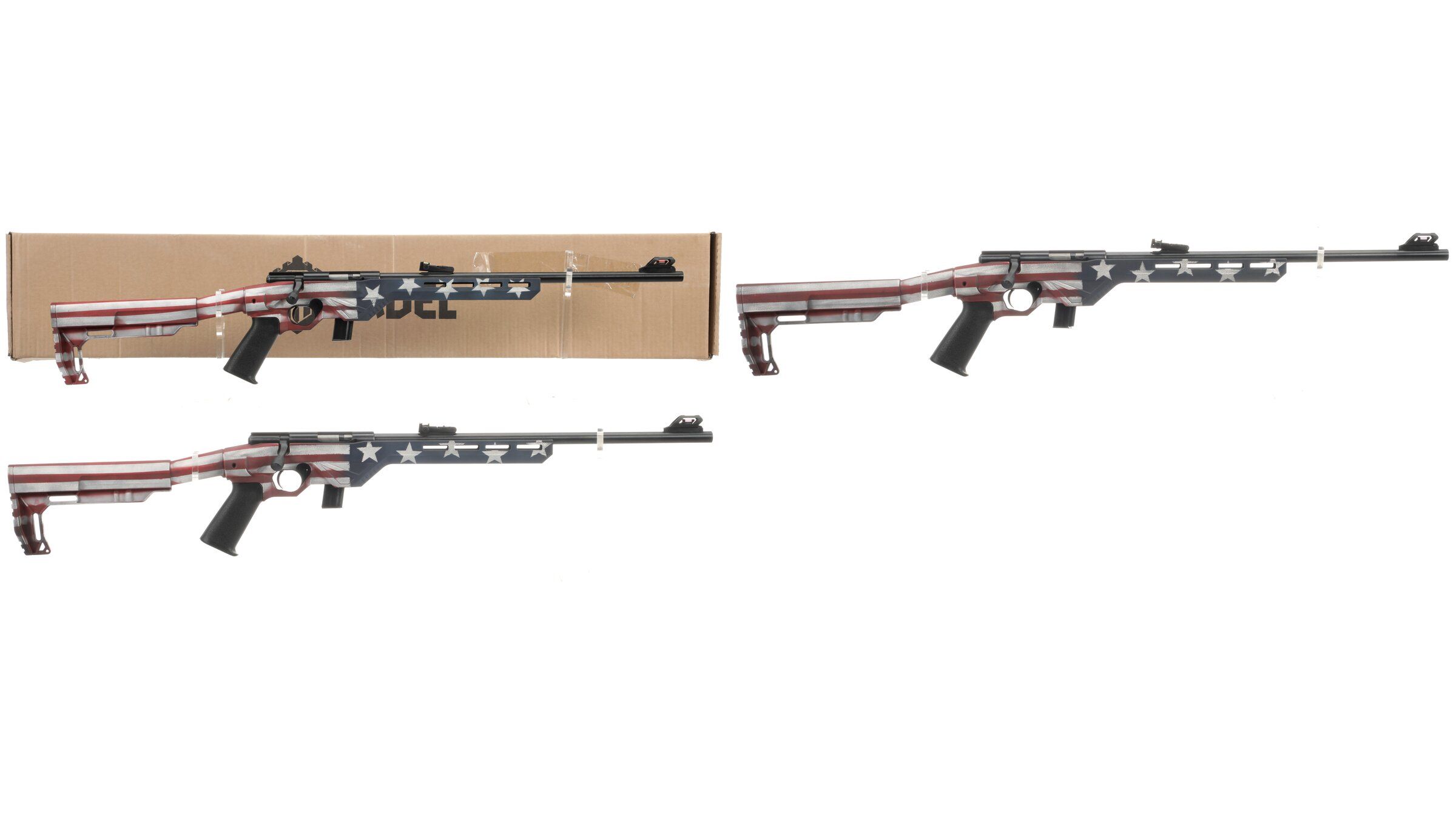Three Citadel Trakr22 Bolt Action Rifles | Rock Island Auction