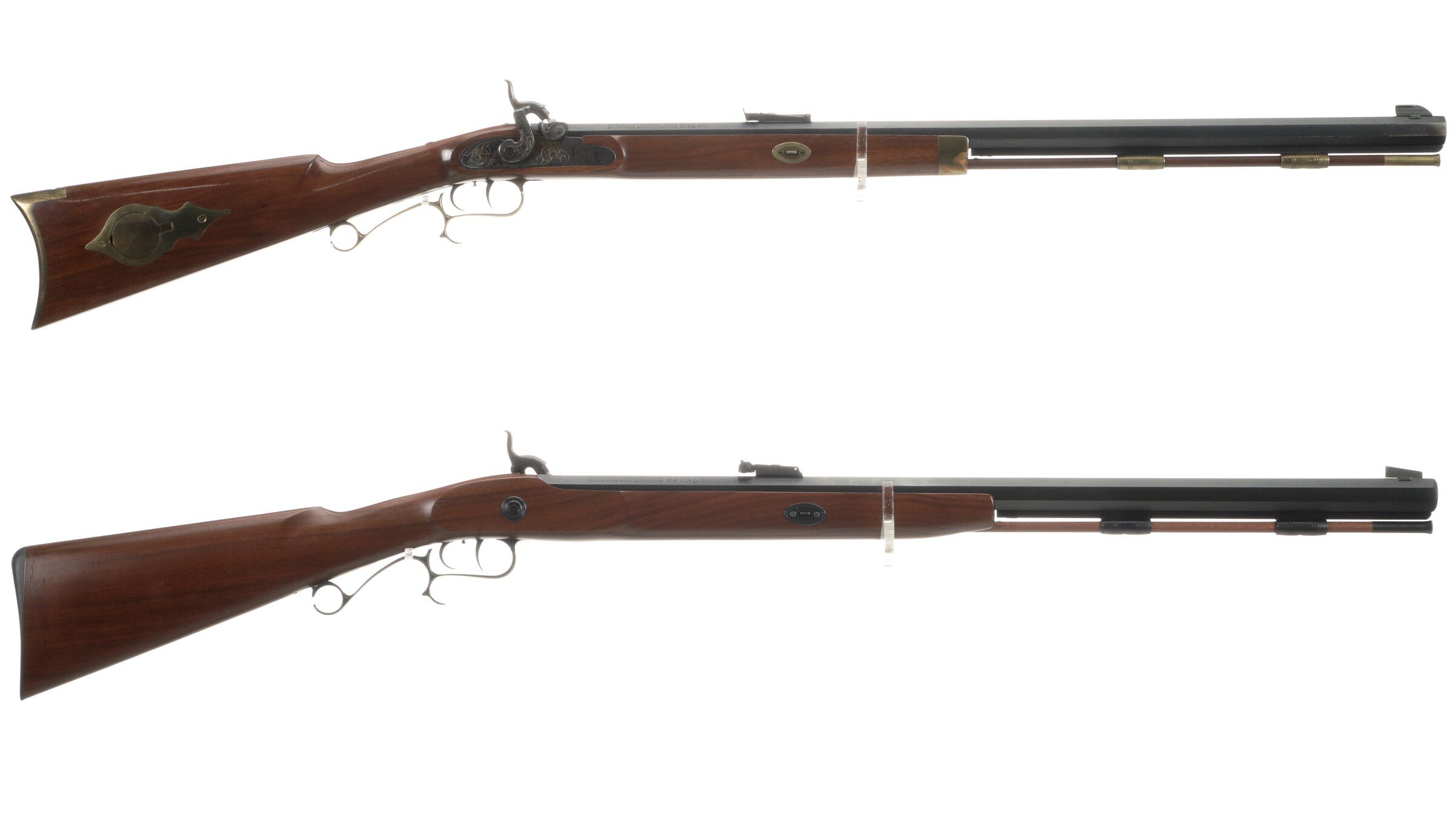 Two Thompson Center Arms Percussion Rifles | Rock Island Auction