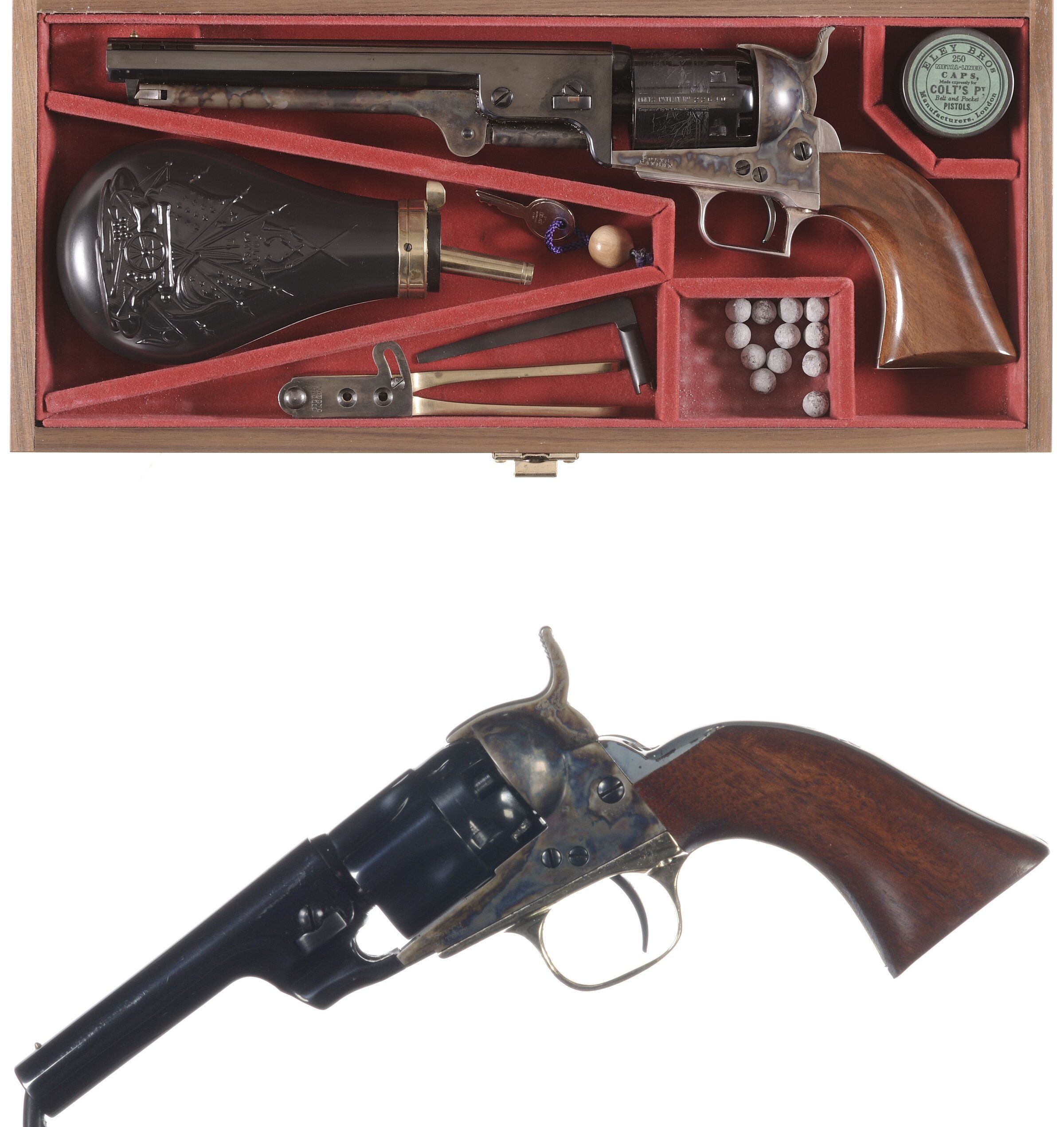 Two Colt Black Powder Series Percussion Revolvers | Rock Island Auction