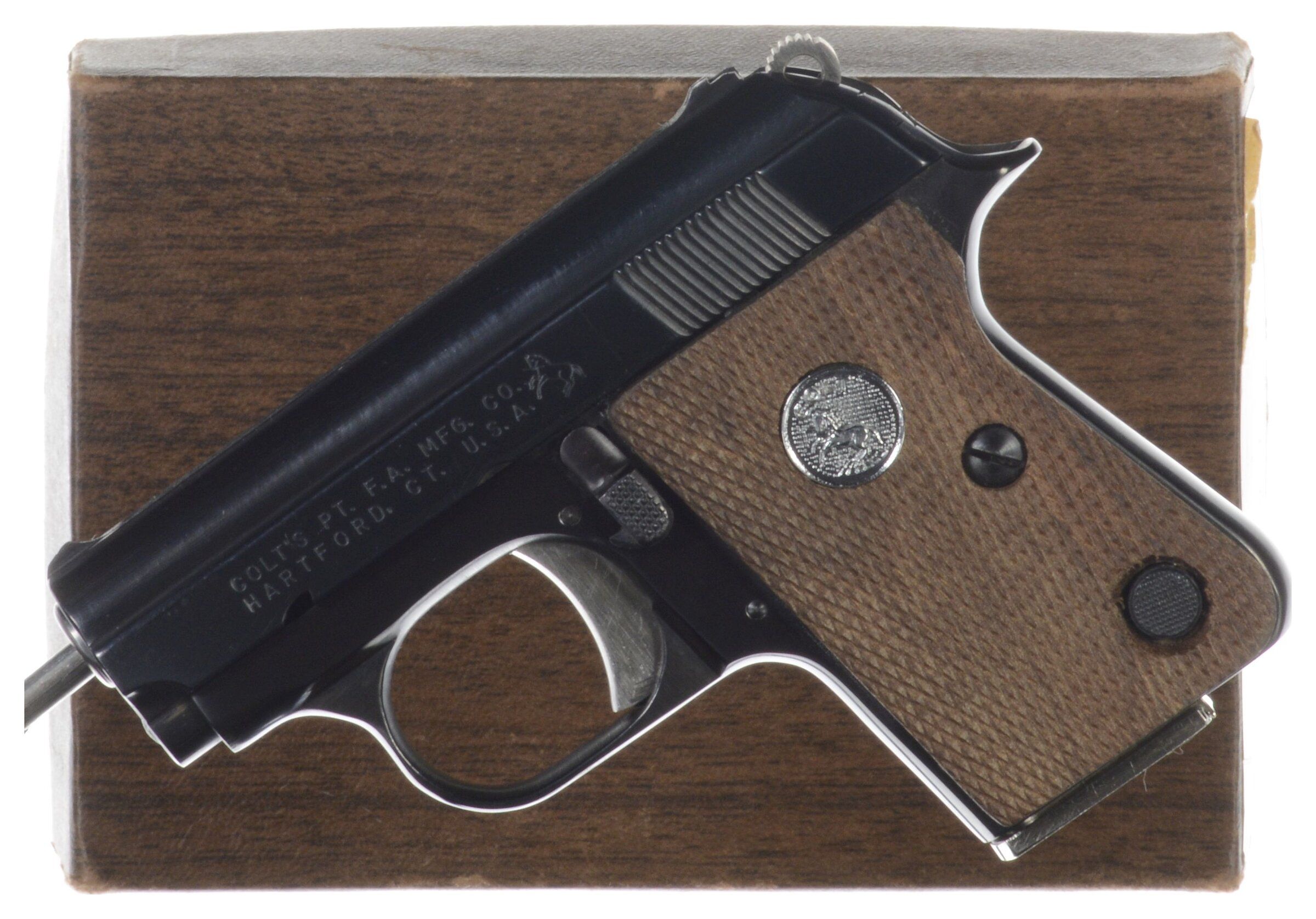 Colt .25 Auto Semi-Automatic Pistol with Box | Rock Island Auction