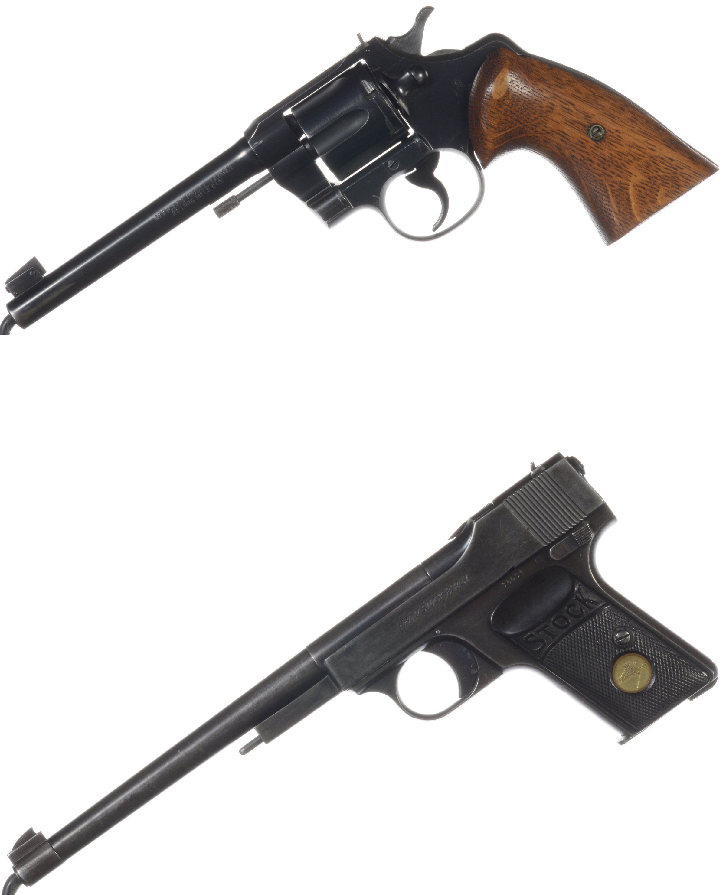 Two Handguns | Rock Island Auction