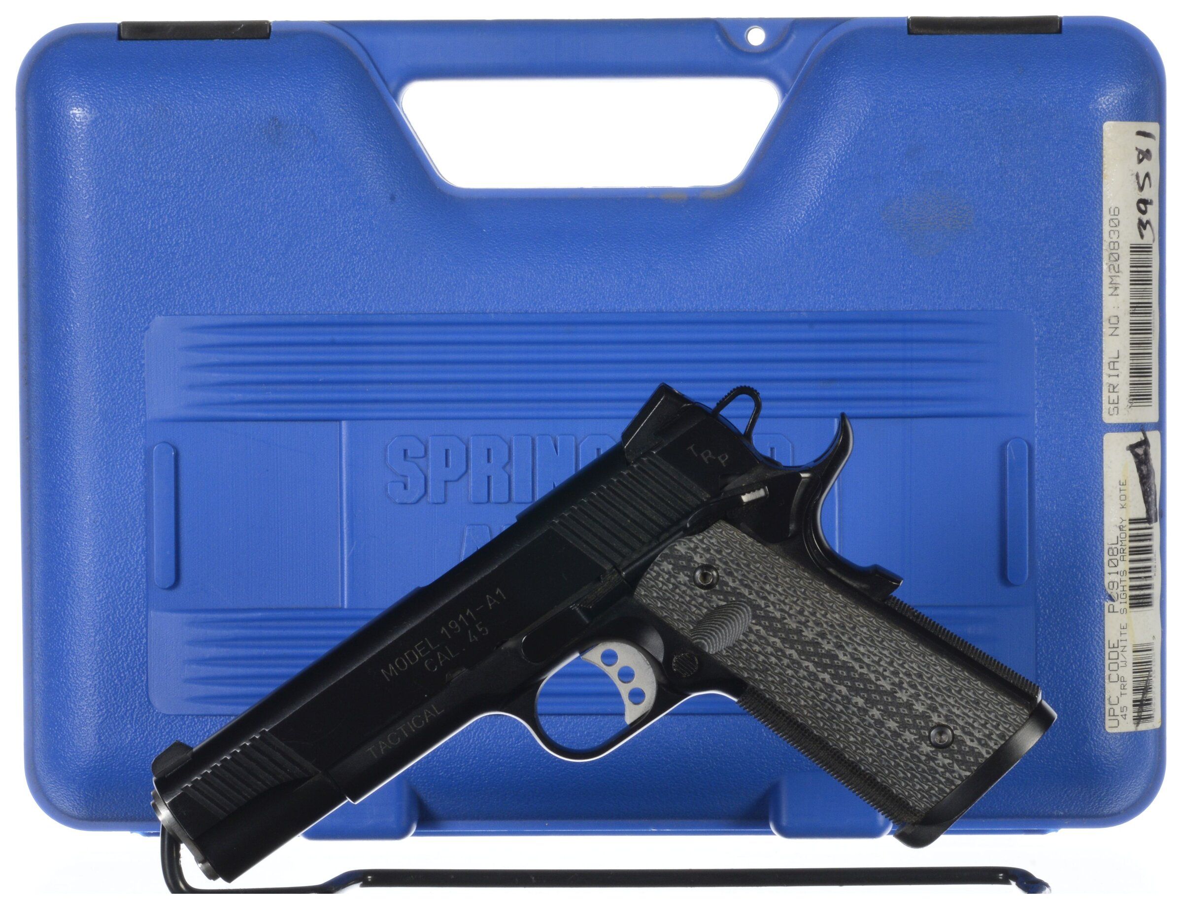 Springfield Armory Inc. 1911-A1 TRP Tactical Pistol with Case | Rock ...