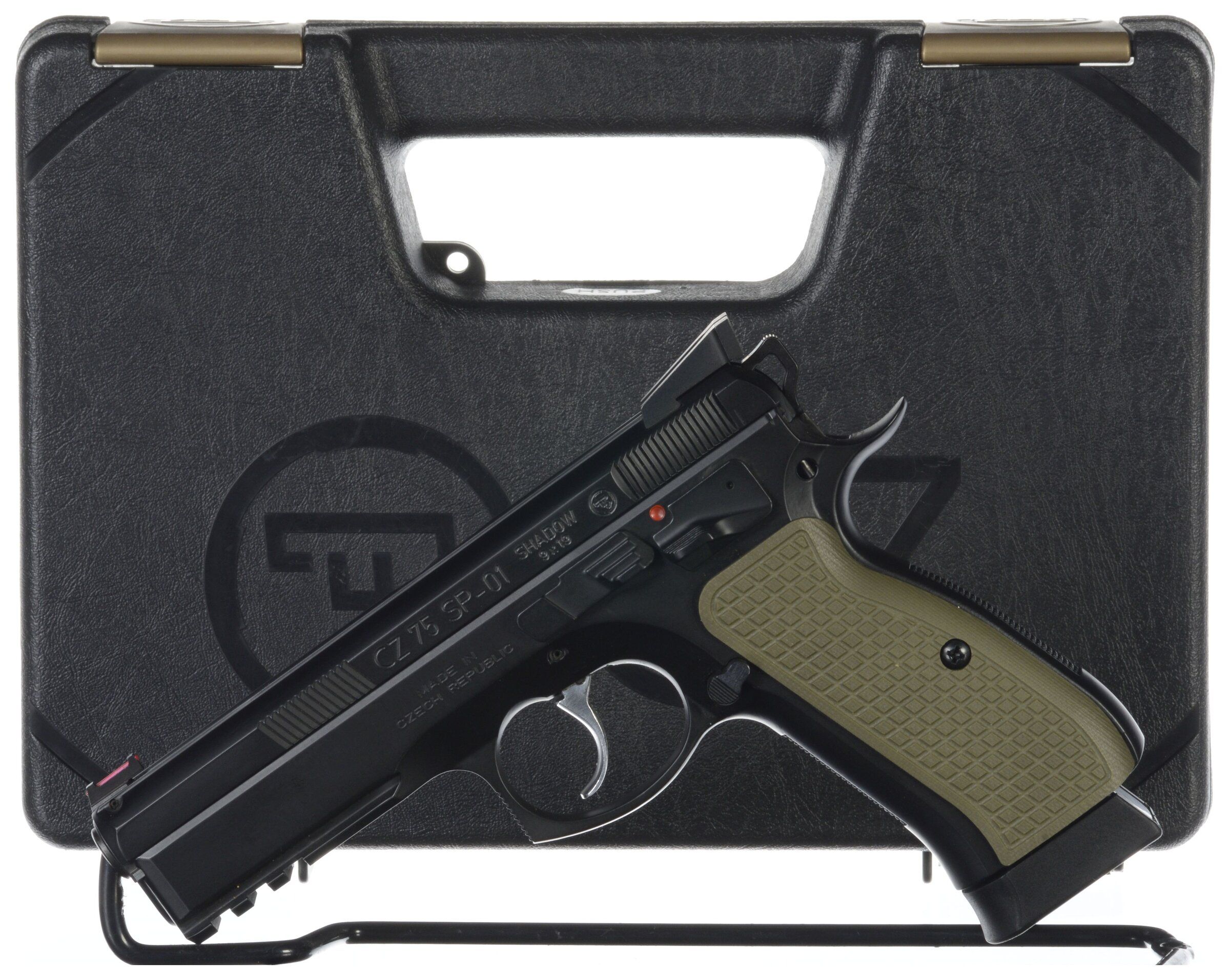 CZ Custom Shop Model 75 SP-01 Shadow Pistol with Case | Rock Island Auction