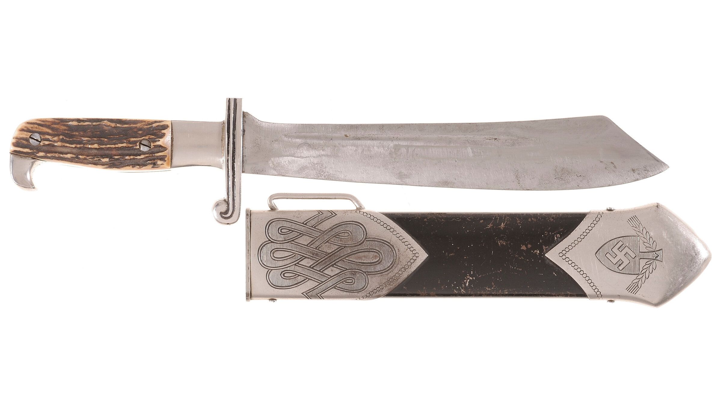 German Rad Hewer Dagger with Sheath | Rock Island Auction