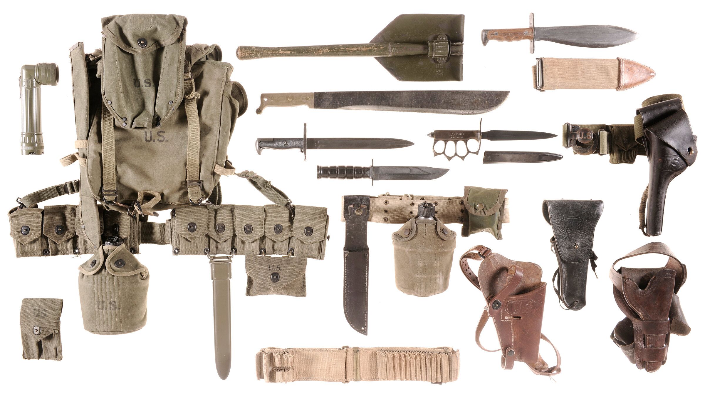 Group of Firearm and Military Accessories | Rock Island Auction