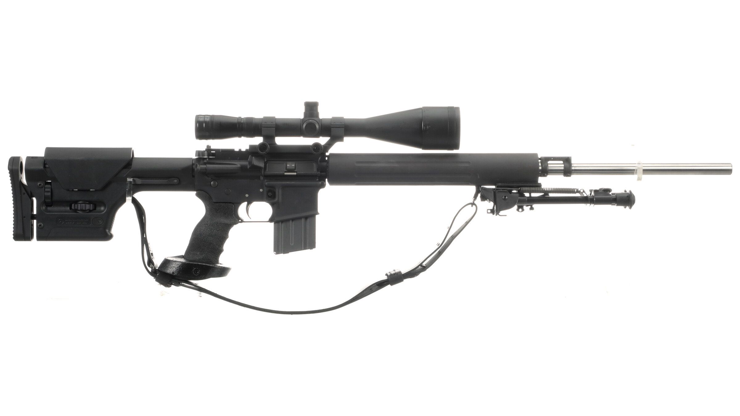 Colt Match Target Match HBAR Semi-Automatic Rifle with Scope | Rock ...