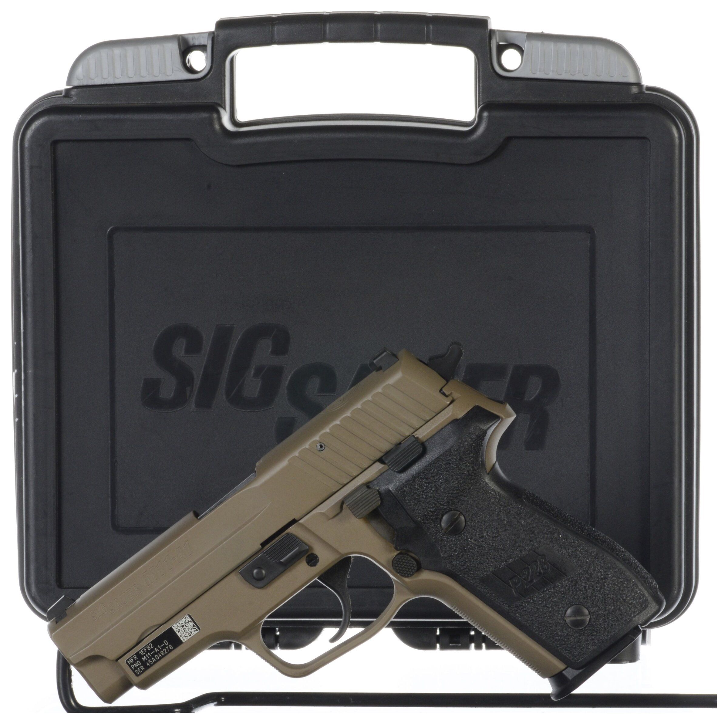 Sig Sauer M11-A1 Desert Semi-Automatic Pistol with Case | Rock Island ...